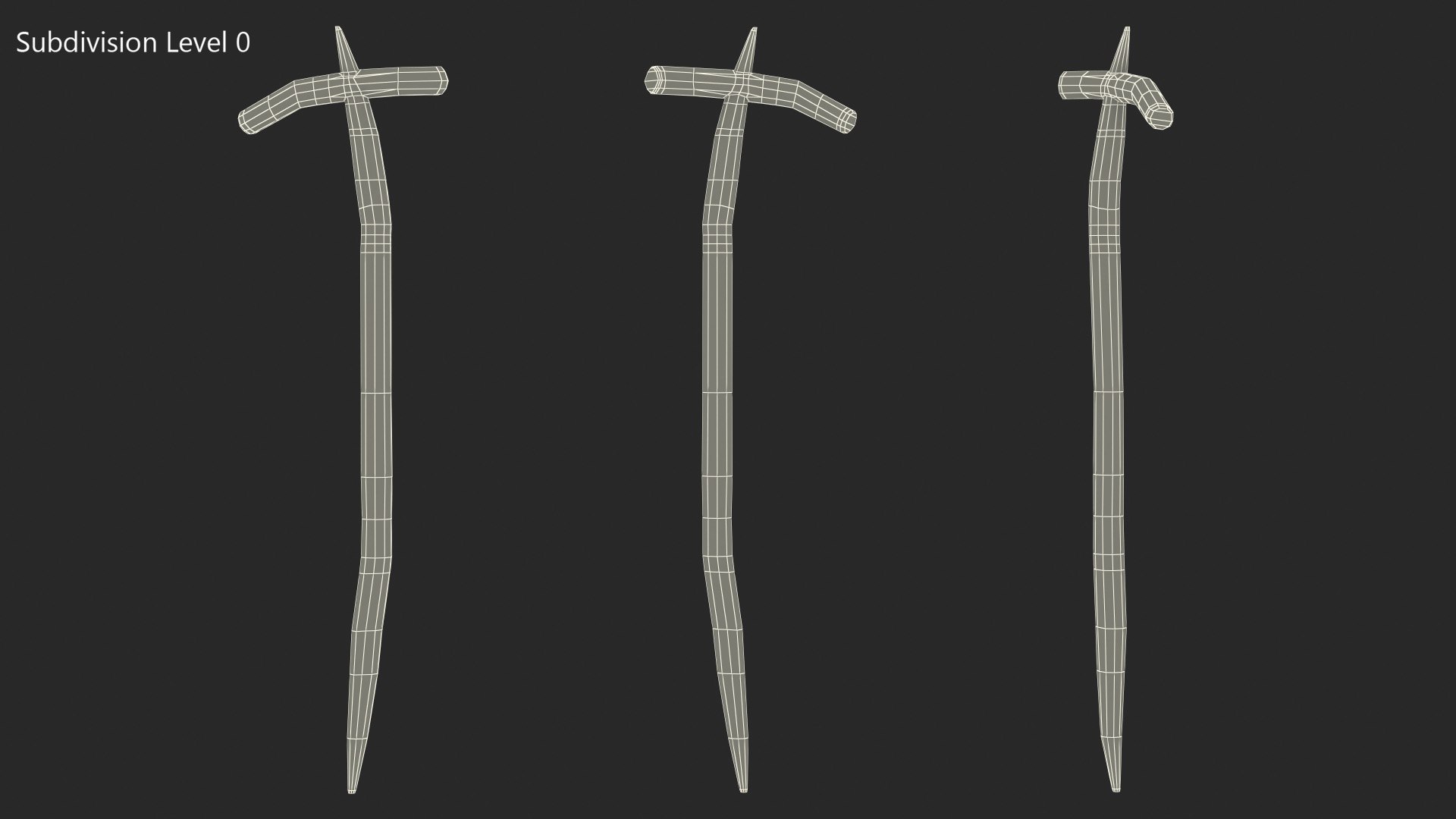 Ancient Digging Stick Tool 3D - TurboSquid 1728135