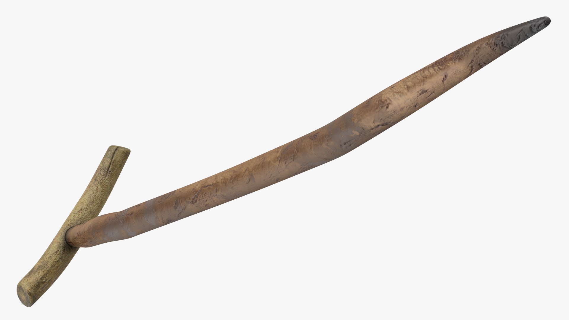 Ancient Digging Stick Tool 3D - TurboSquid 1728135