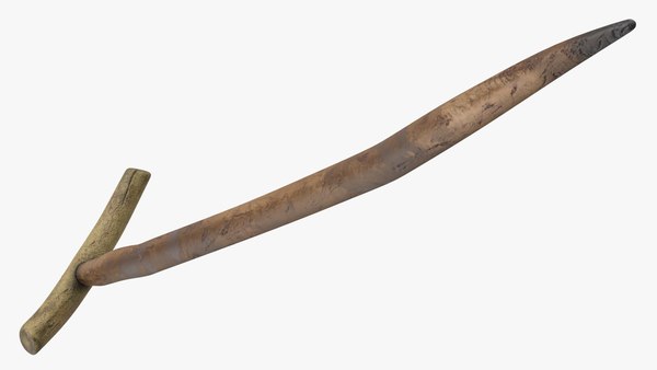 Ancient Digging Stick Tool 3D - TurboSquid 1728135