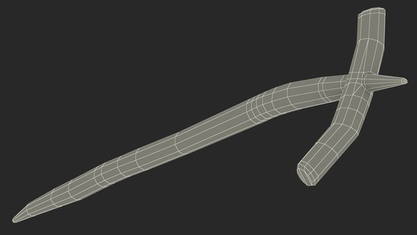 Ancient Digging Stick Tool 3D - TurboSquid 1728135