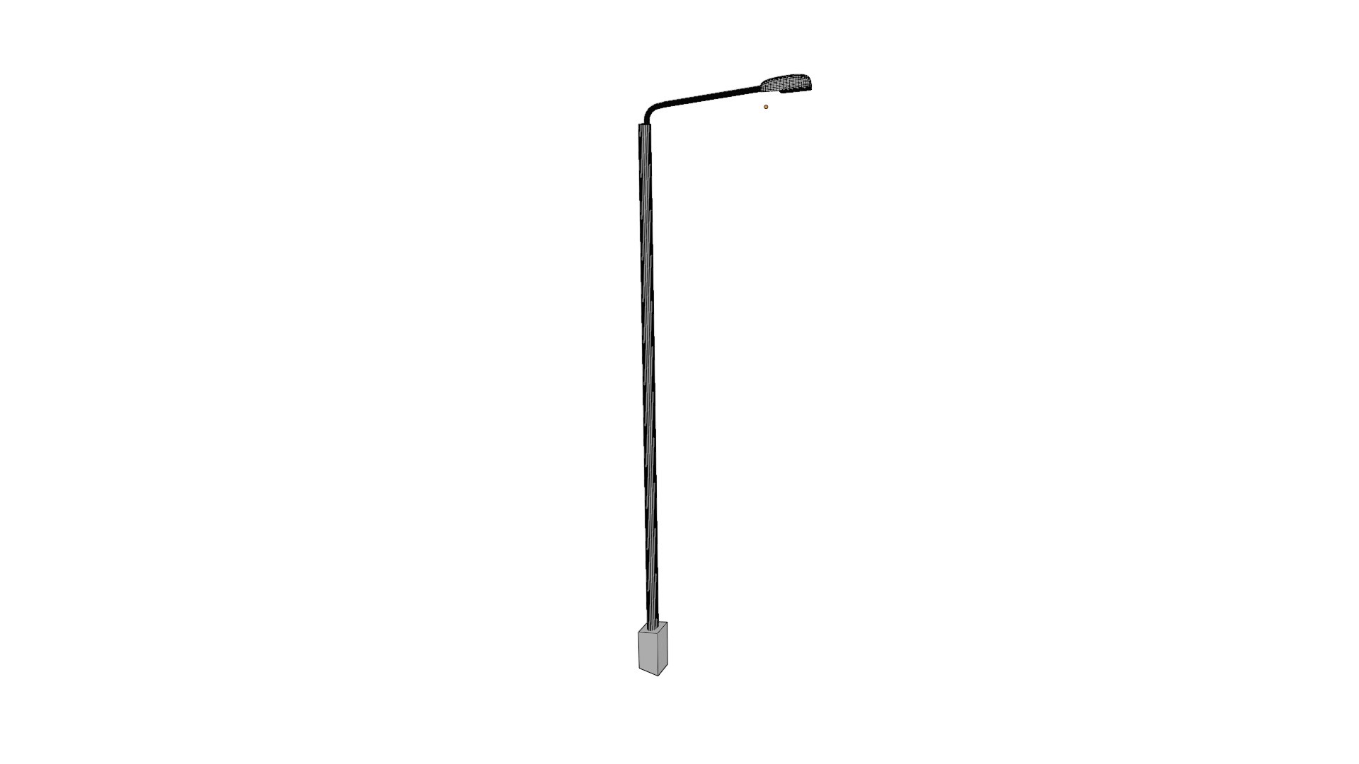 3D Lamp Post Low Poly PBR - TurboSquid 2376531