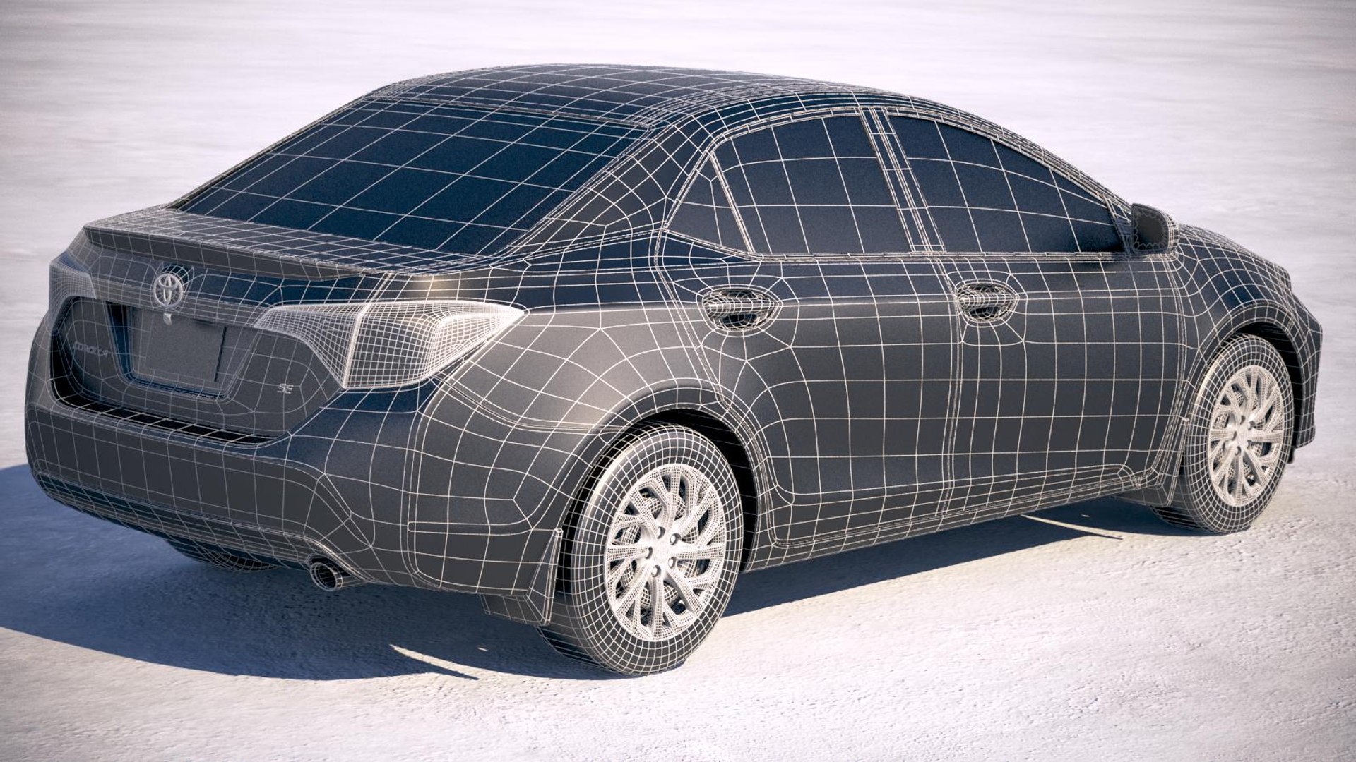 3d max toyota corolla usa