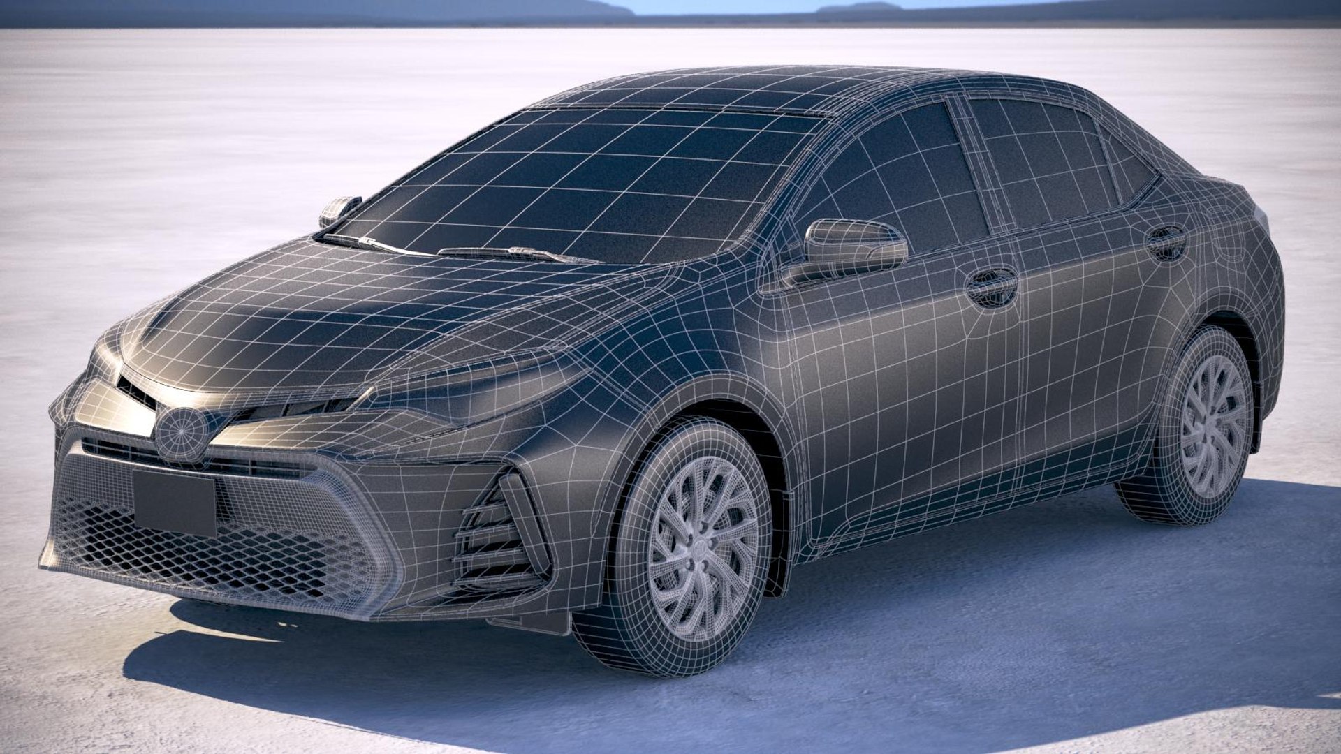 3d max toyota corolla usa