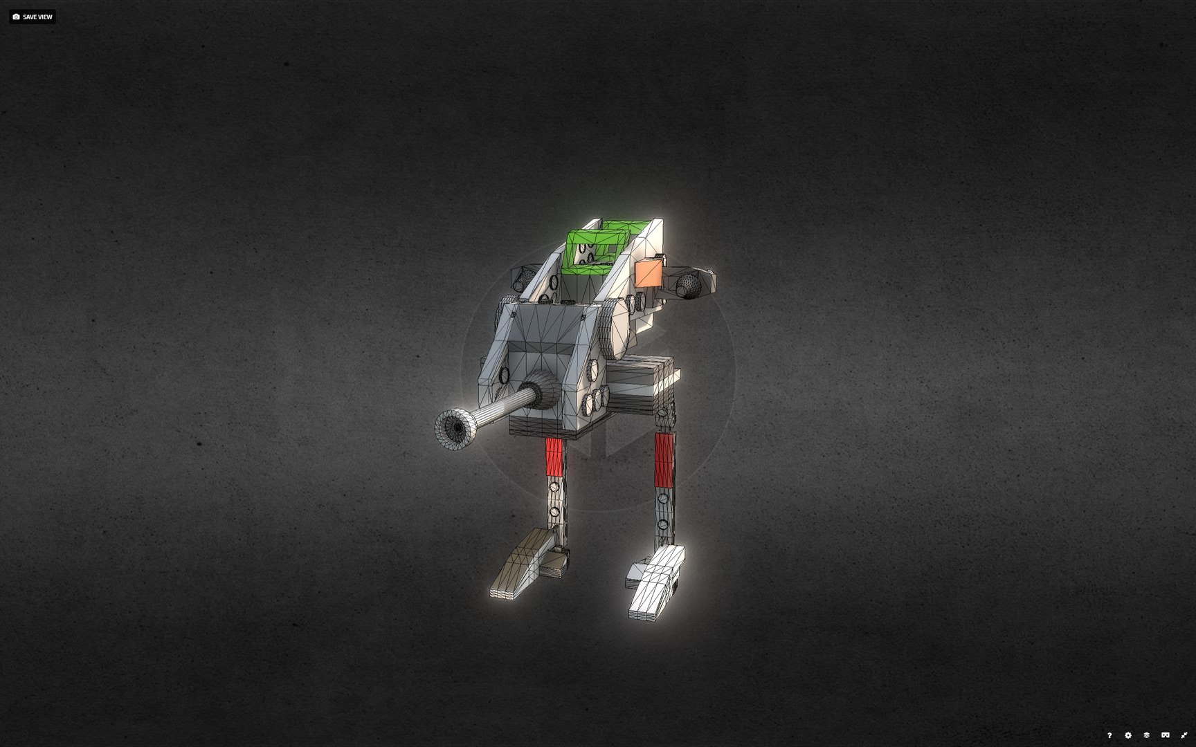 Free Lego Sw Clone Walker 3D - TurboSquid 1292252