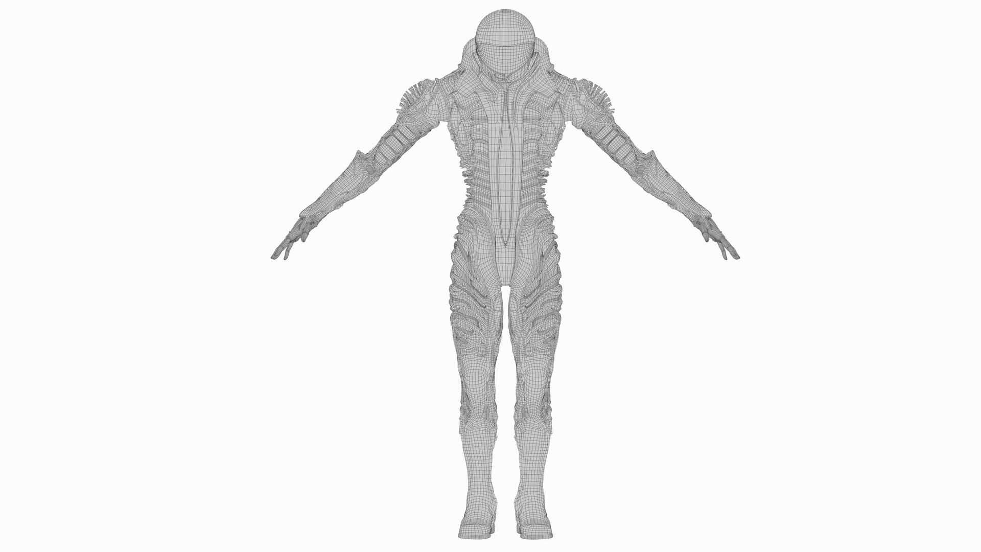 Biomechanical Suit 3D - TurboSquid 2185627