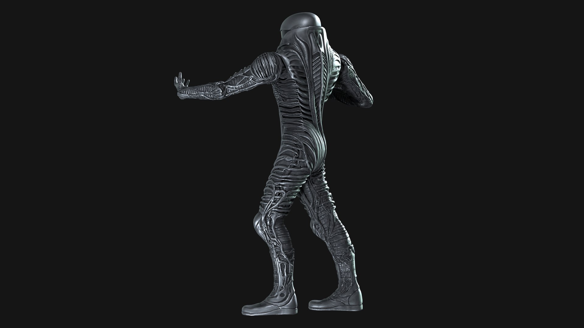Biomechanical Suit 3D - TurboSquid 2185627