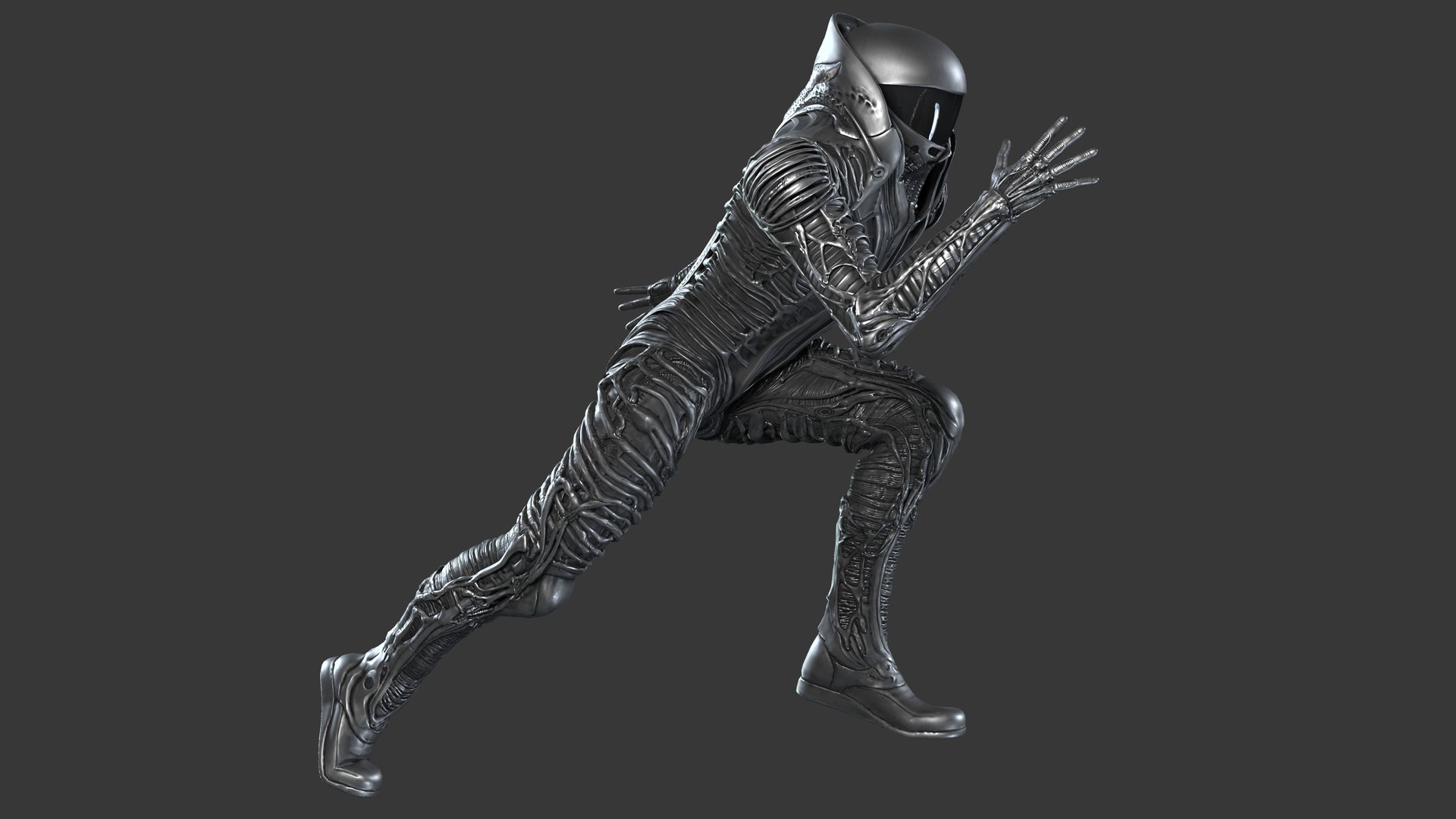 Biomechanical Suit 3D - TurboSquid 2185627