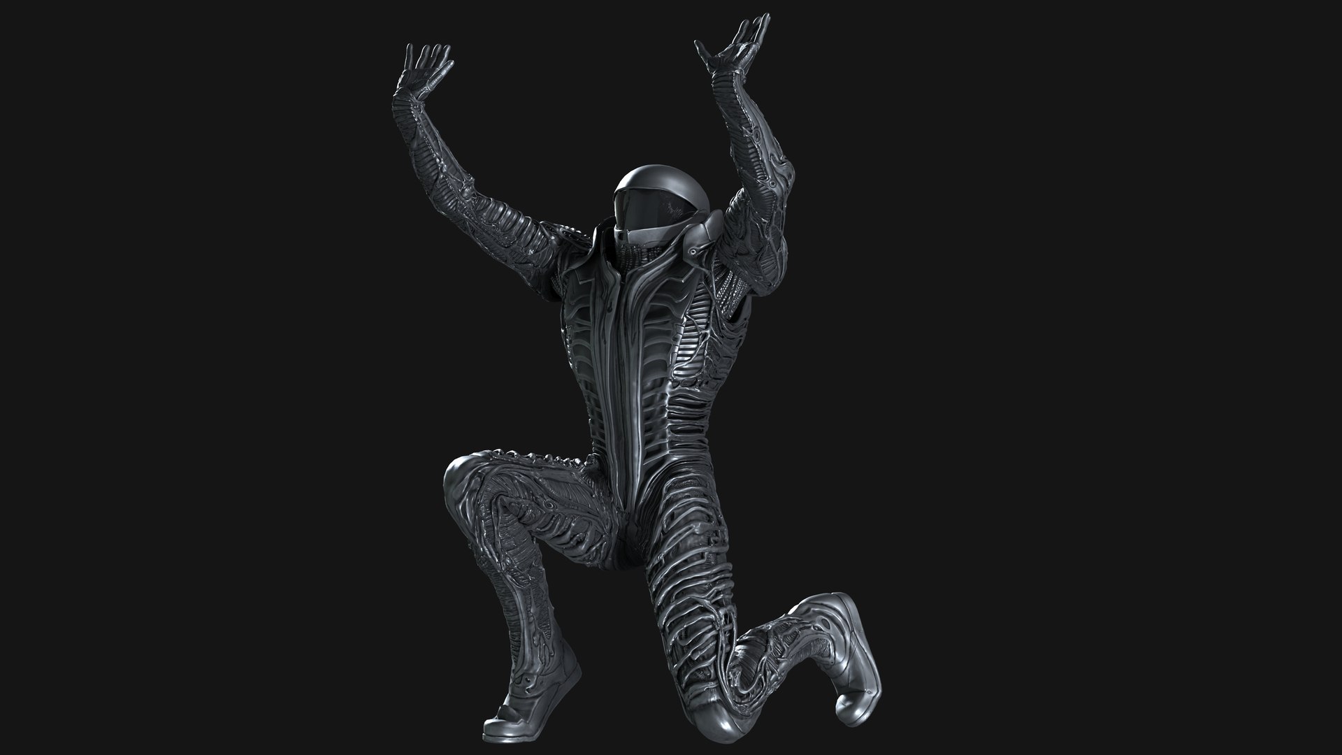Biomechanical Suit 3D - TurboSquid 2185627
