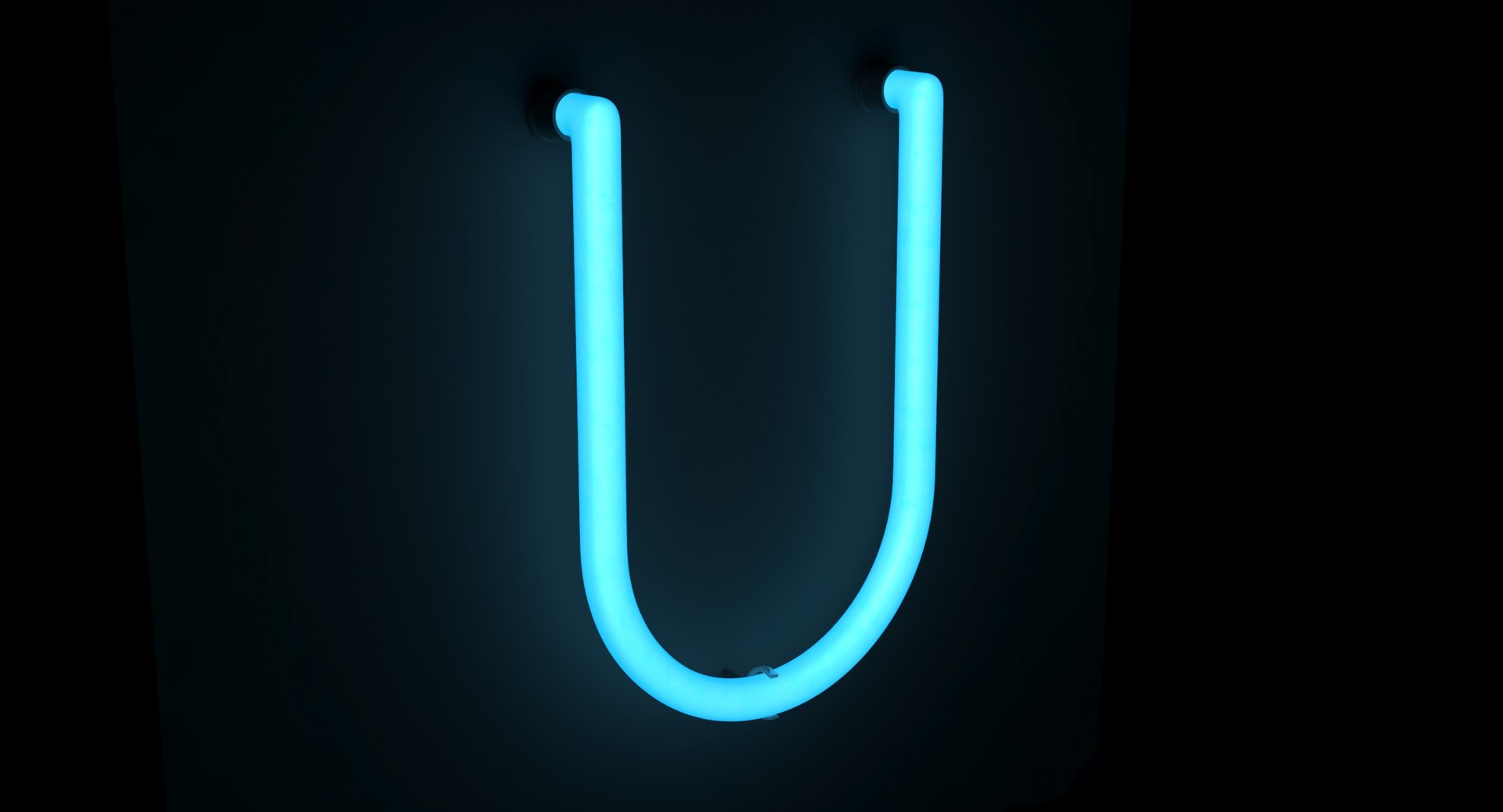 3D Neon Letter U Alphabet - TurboSquid 1639510