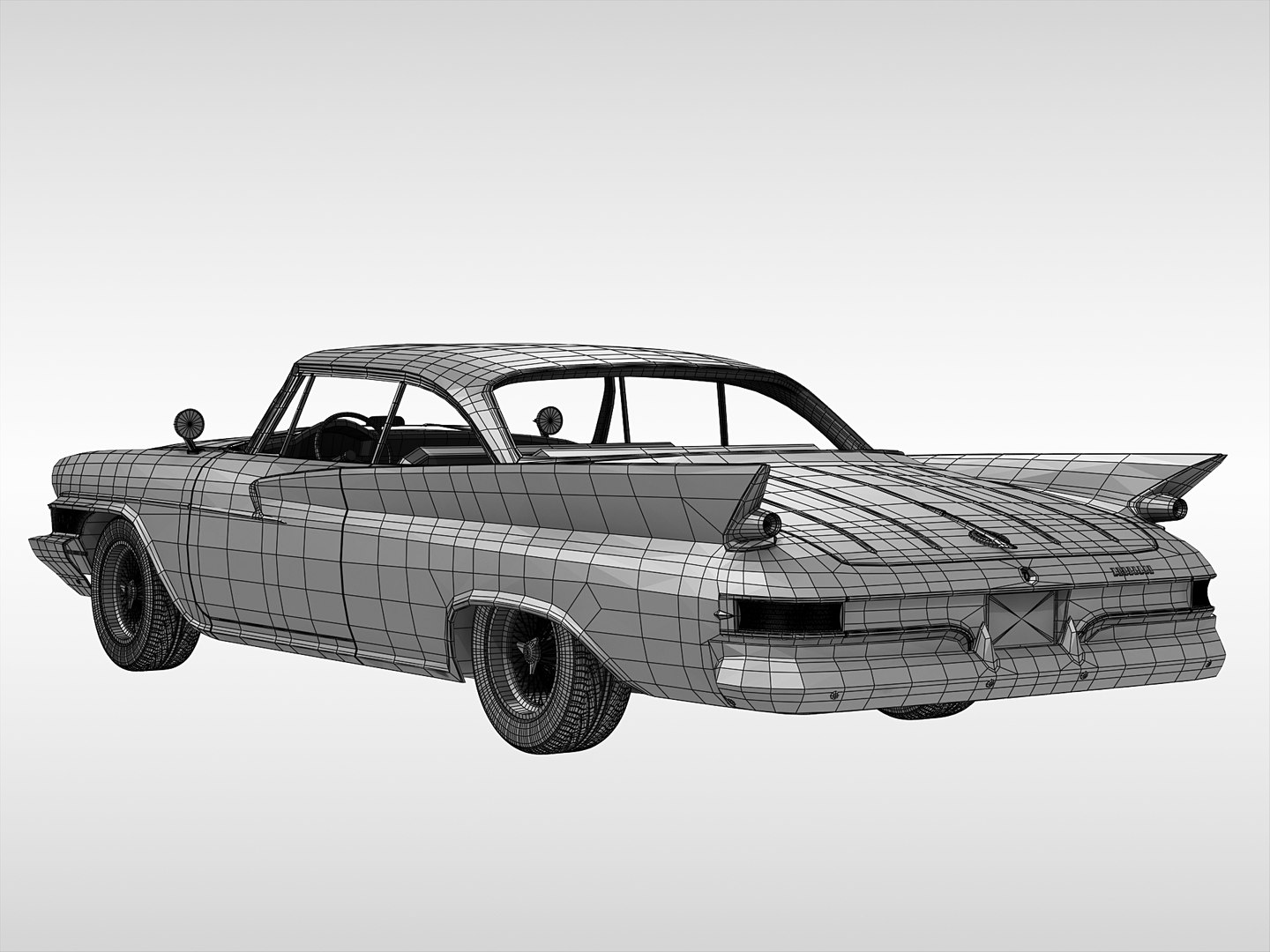 Chrysler Car 3D Model - TurboSquid 1333762