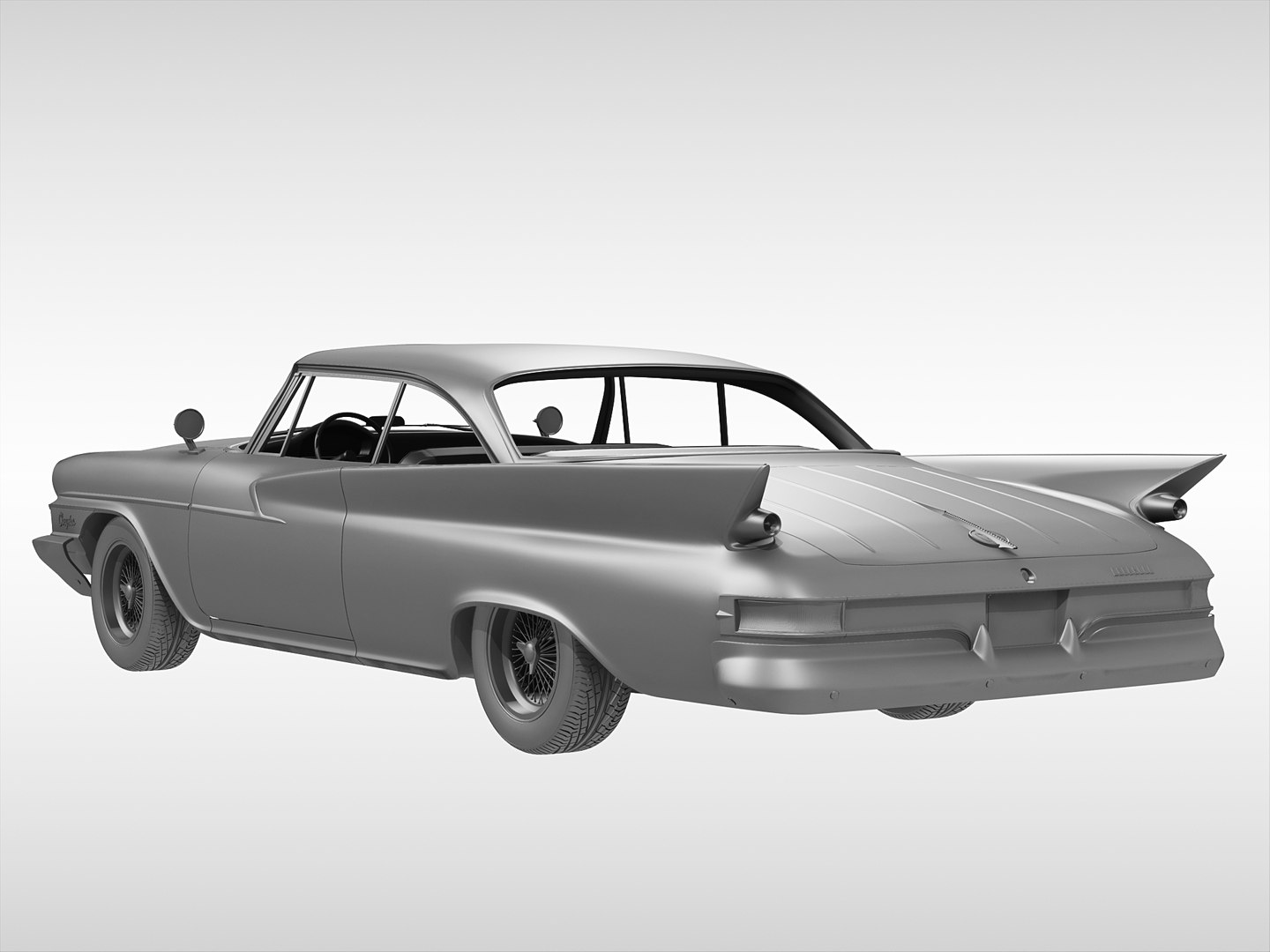 Chrysler Car 3D Model - TurboSquid 1333762