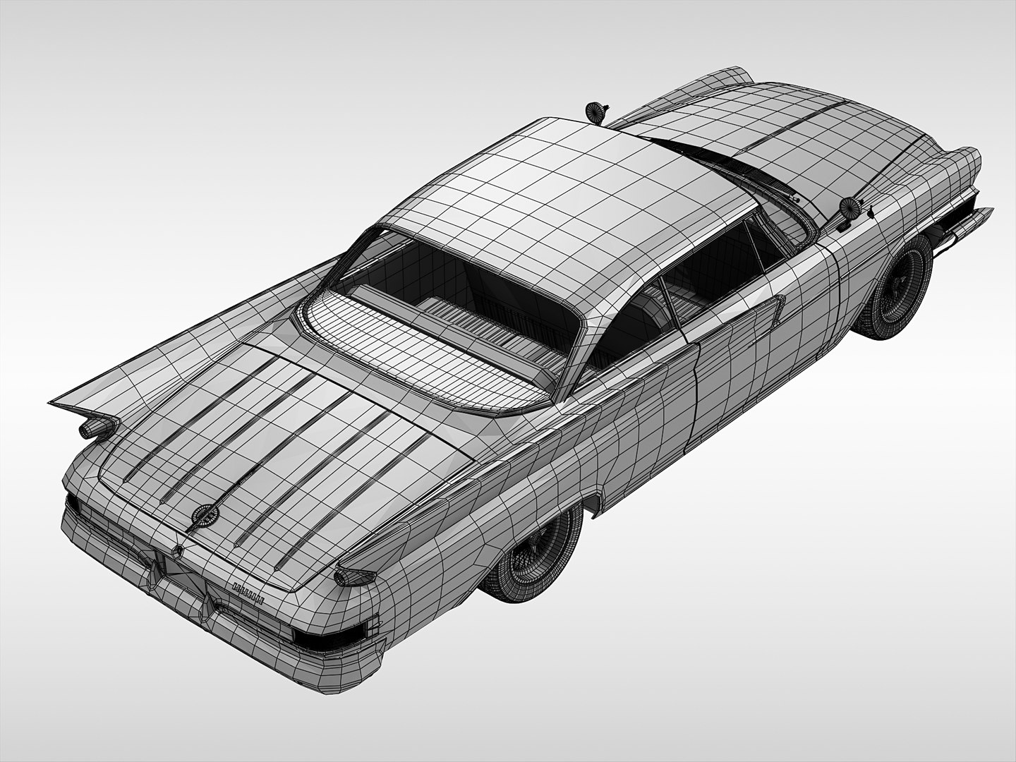 Chrysler Car 3D Model - TurboSquid 1333762