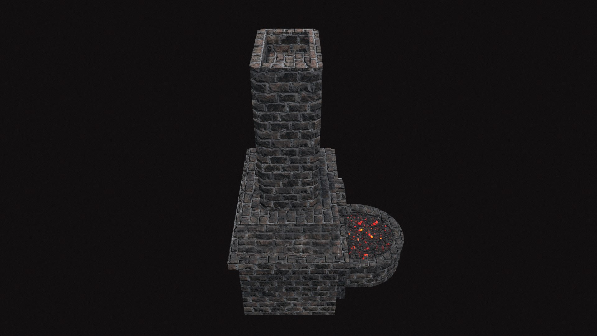 Medieval Chimni 02 3D Model - TurboSquid 2318229