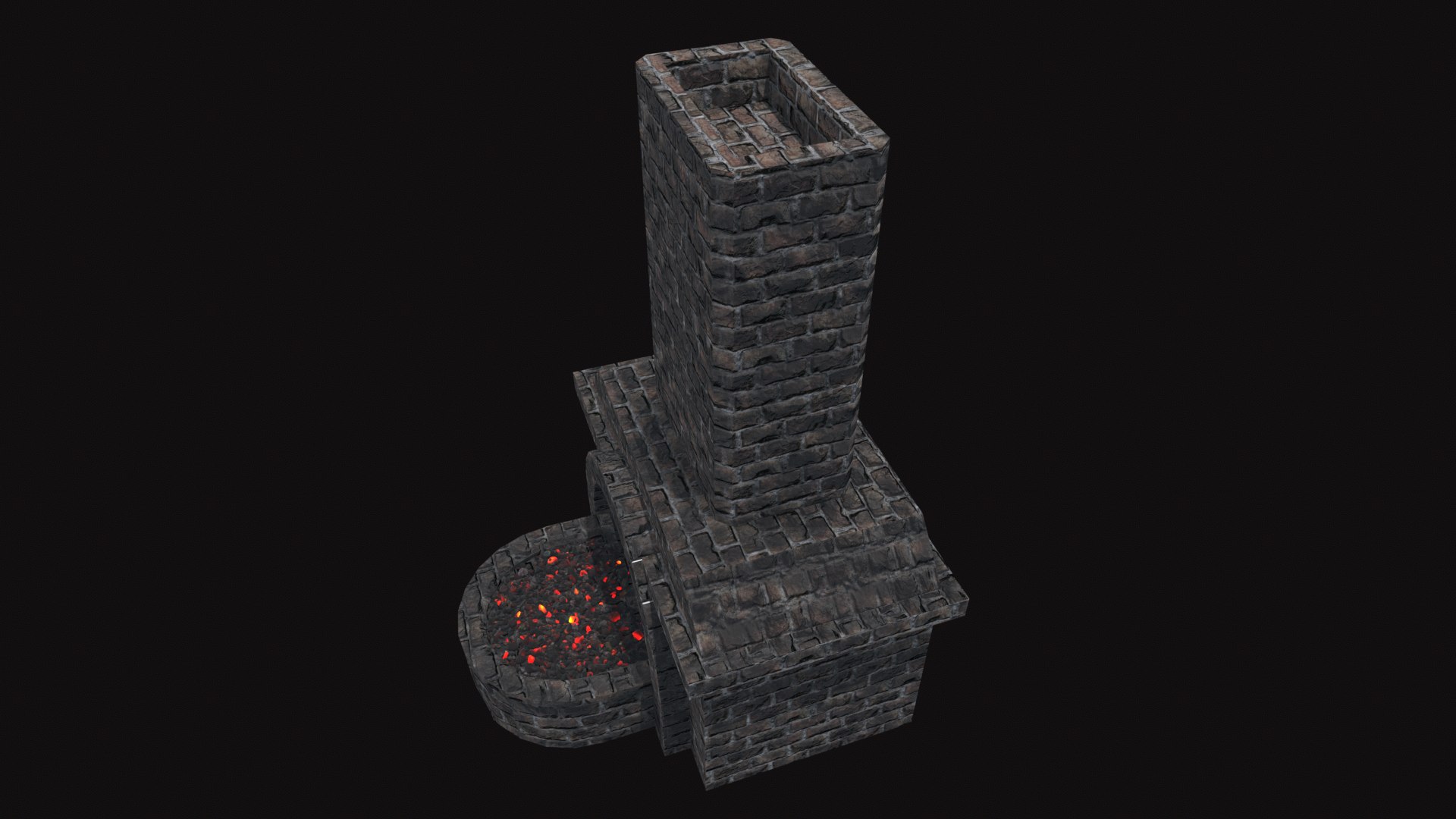 Medieval Chimni 02 3D Model - TurboSquid 2318229