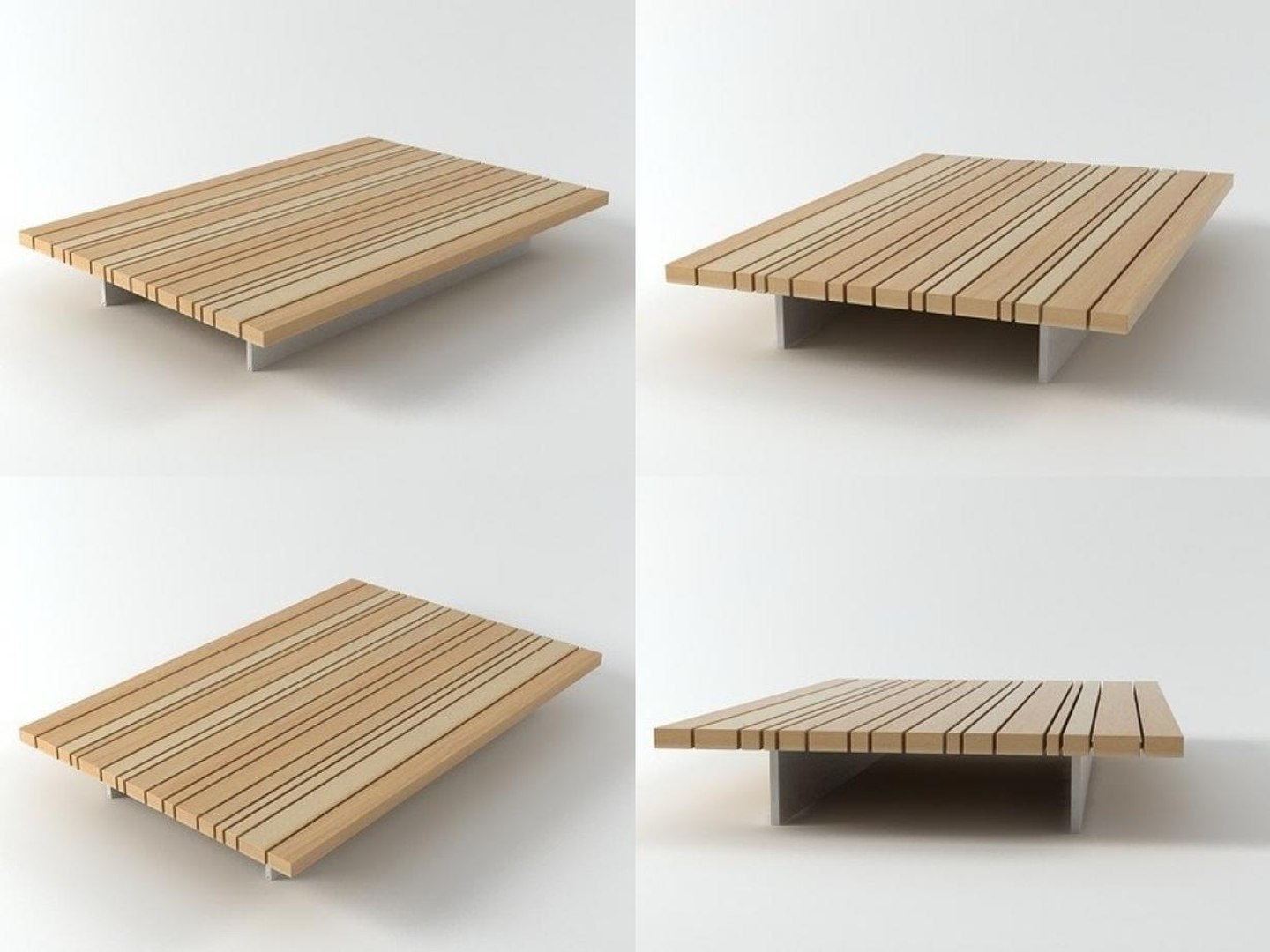 3D Model Sunset Coffee Table - TurboSquid 1181051