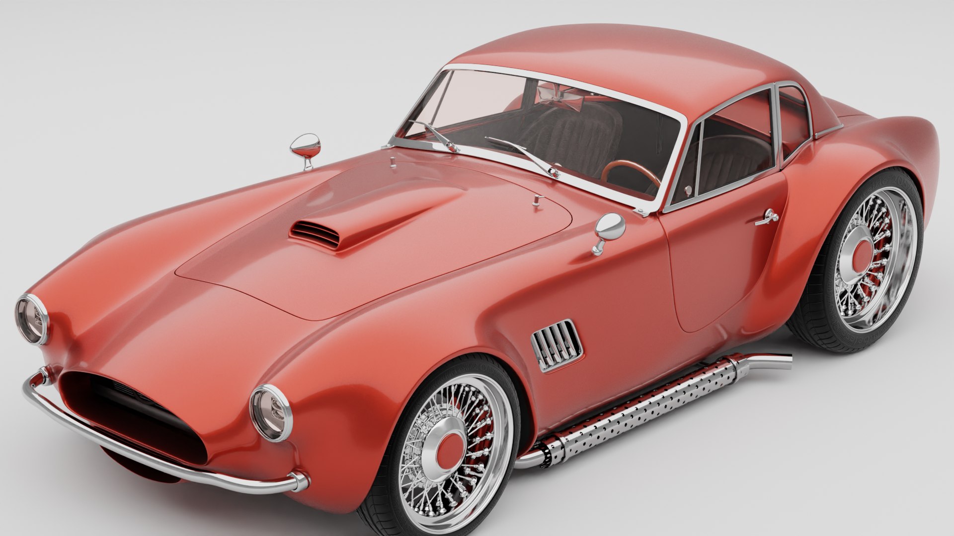 Car Classic Model - TurboSquid 1836051