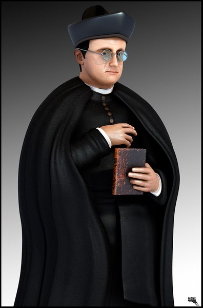 3D Priest Models | TurboSquid