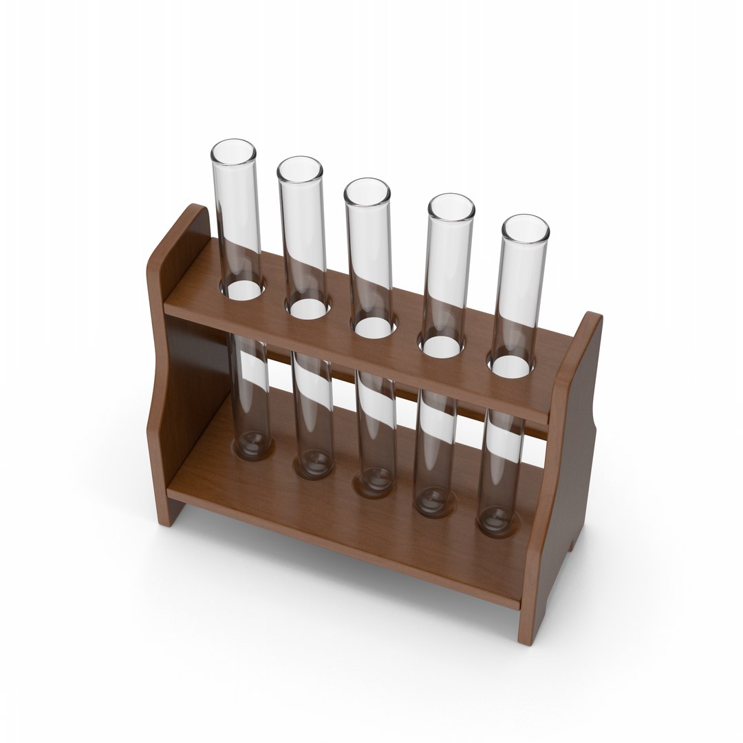 3D Test Tube Rack Model - TurboSquid 1901126