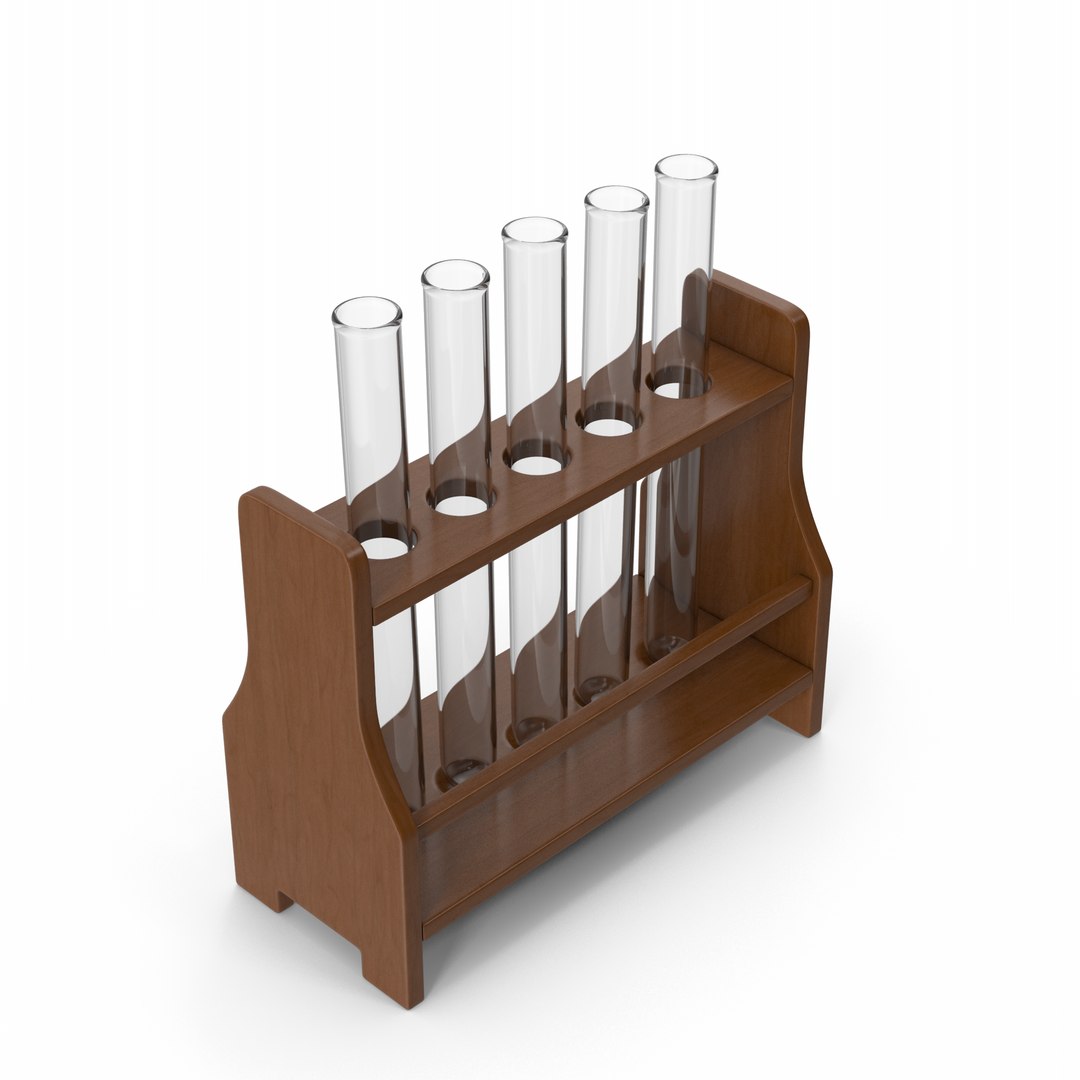 3D Test Tube Rack Model - TurboSquid 1901126