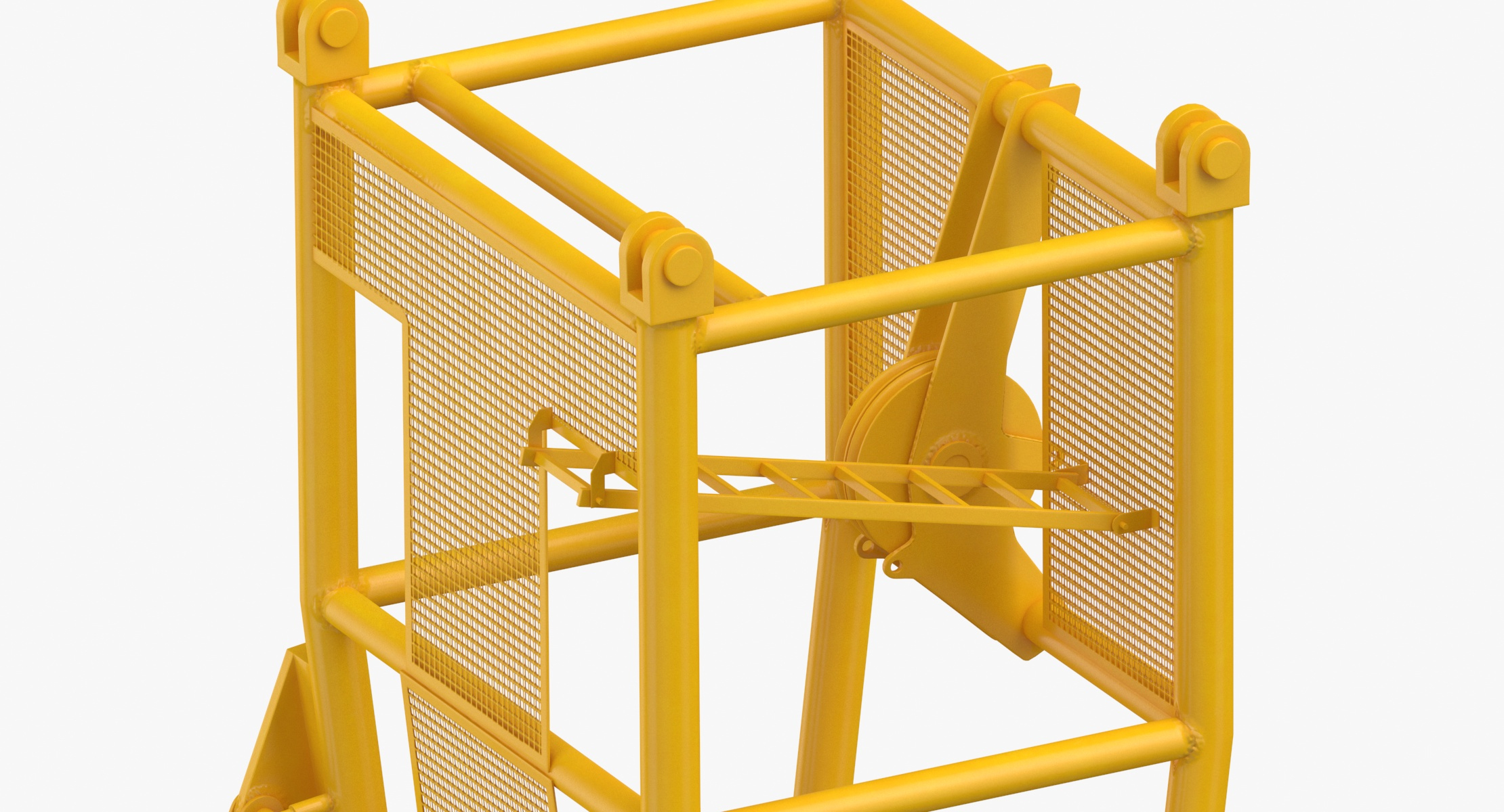 3D crane d pivot section - TurboSquid 1679963