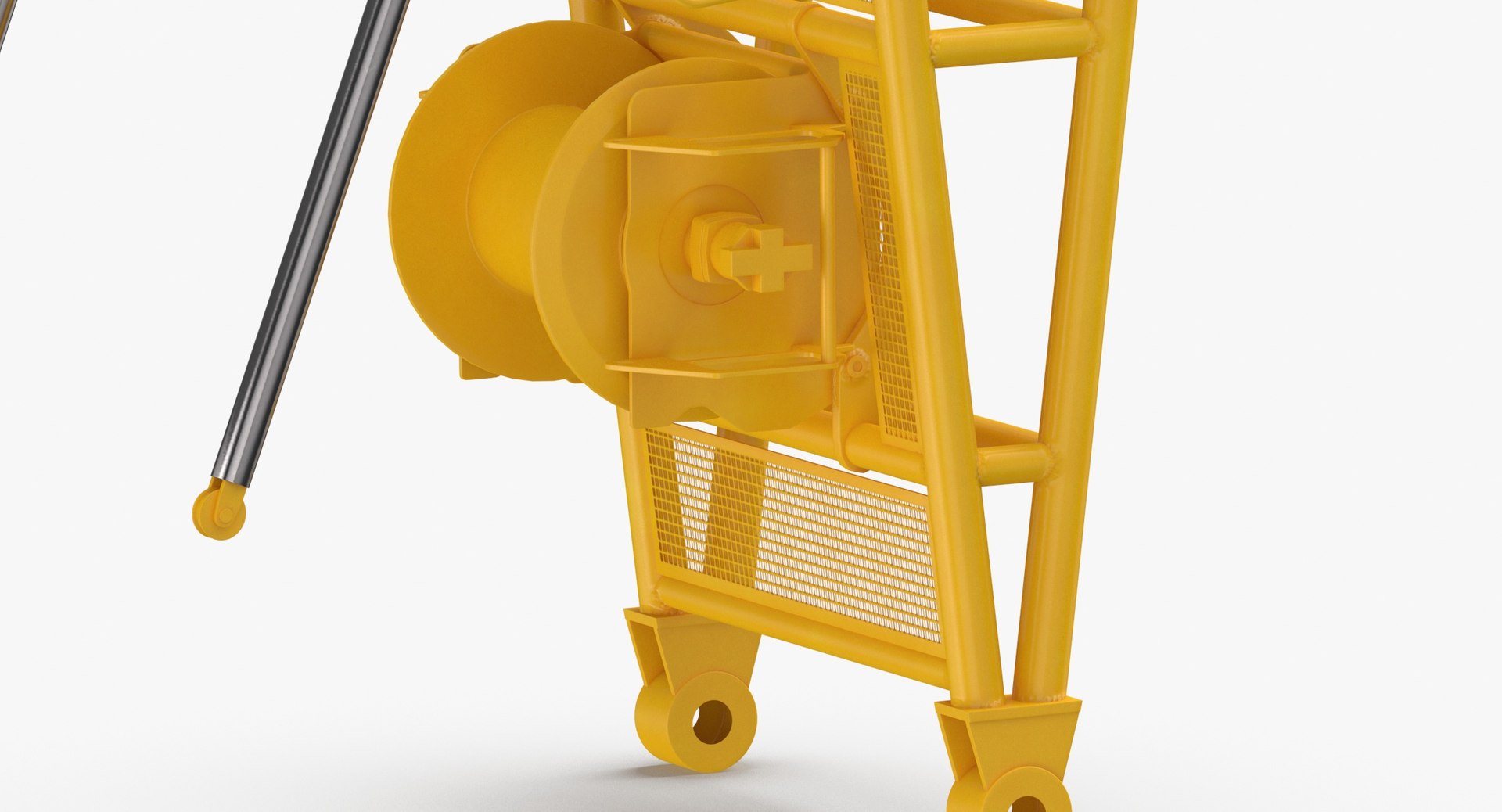 3D Crane D Pivot Section - TurboSquid 1679963