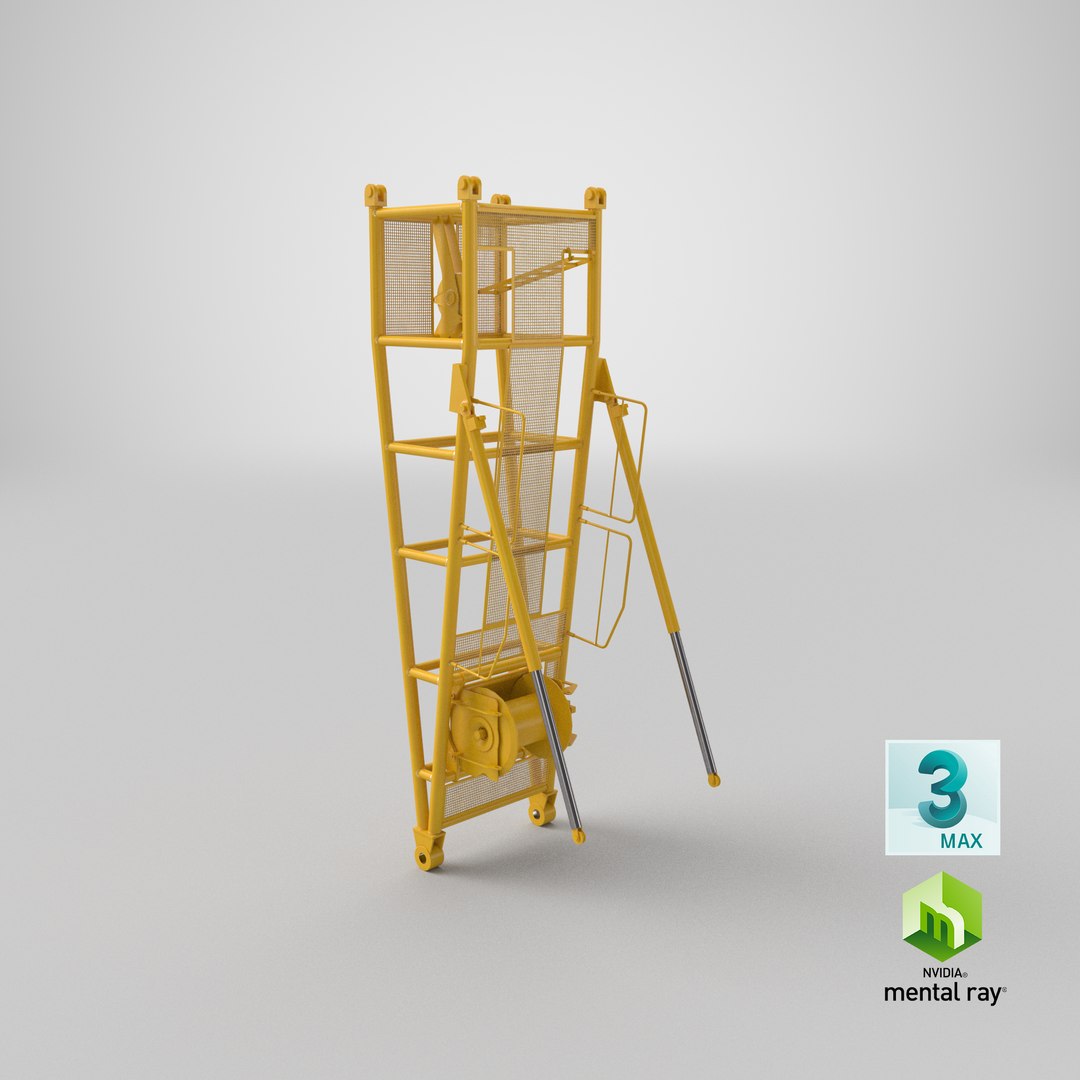 3D crane d pivot section - TurboSquid 1679963