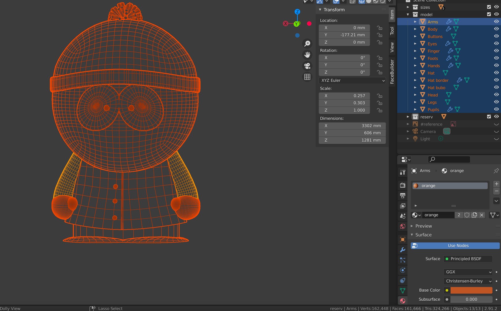 3D Stan Marsh - TurboSquid 1833967