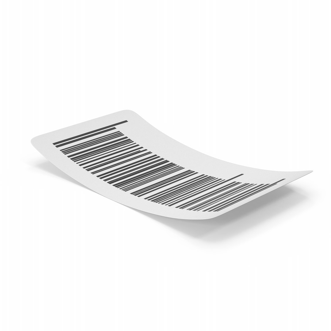 3D Barcode Model - TurboSquid 2200811