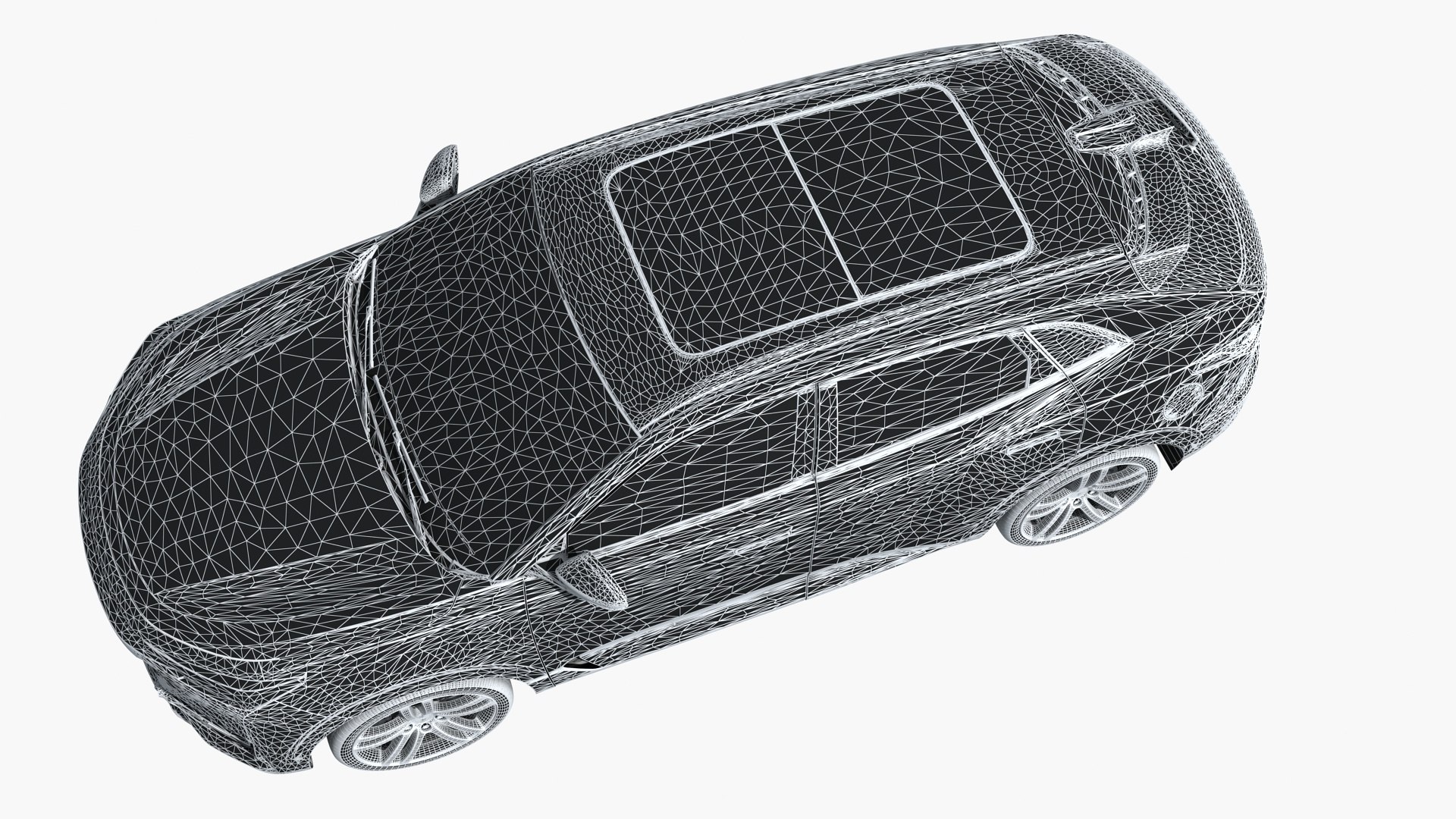 Electric Car SUV Chassis X-Ray 02 3D Model - TurboSquid 2049369