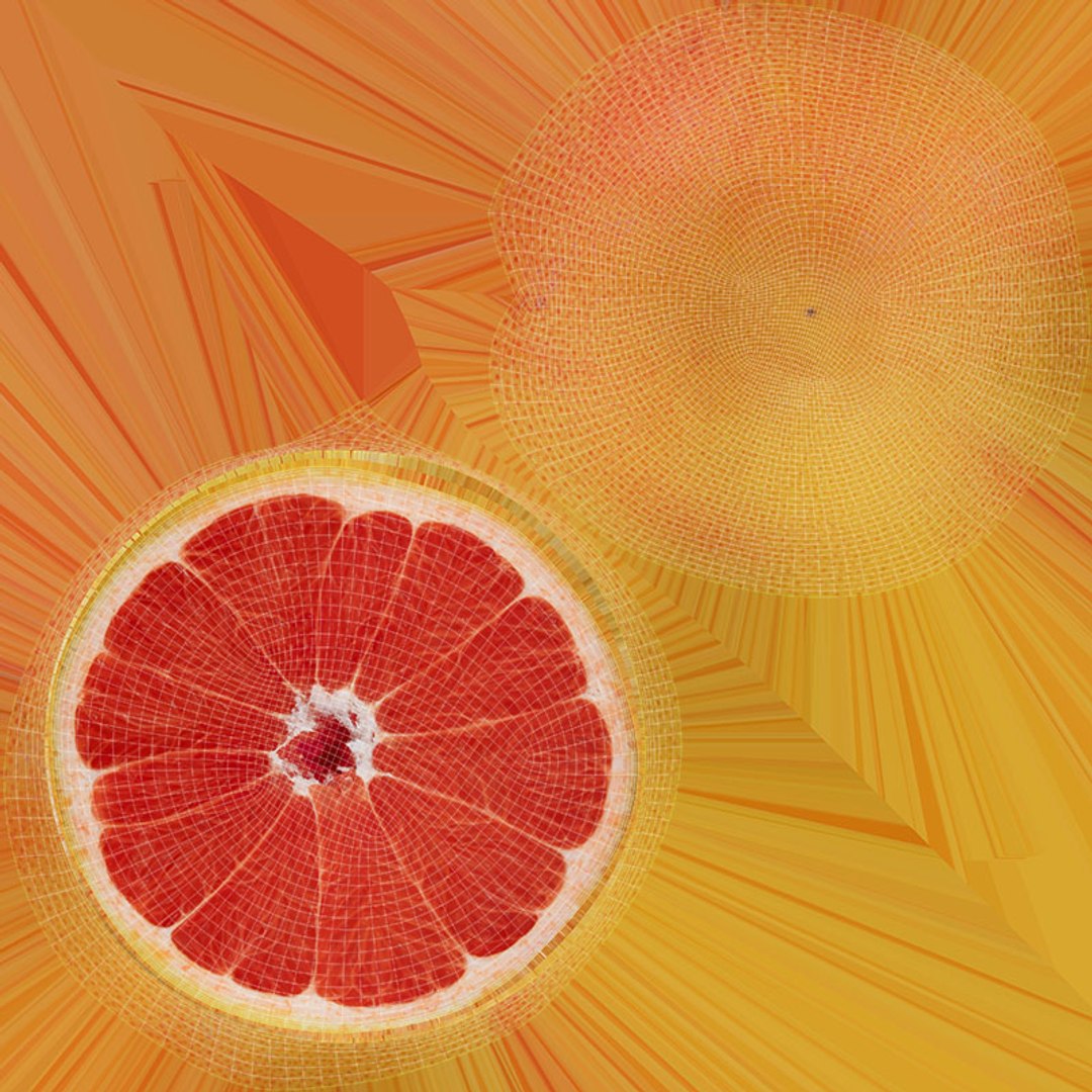 3D Grapefruit Collection Model - TurboSquid 2218271