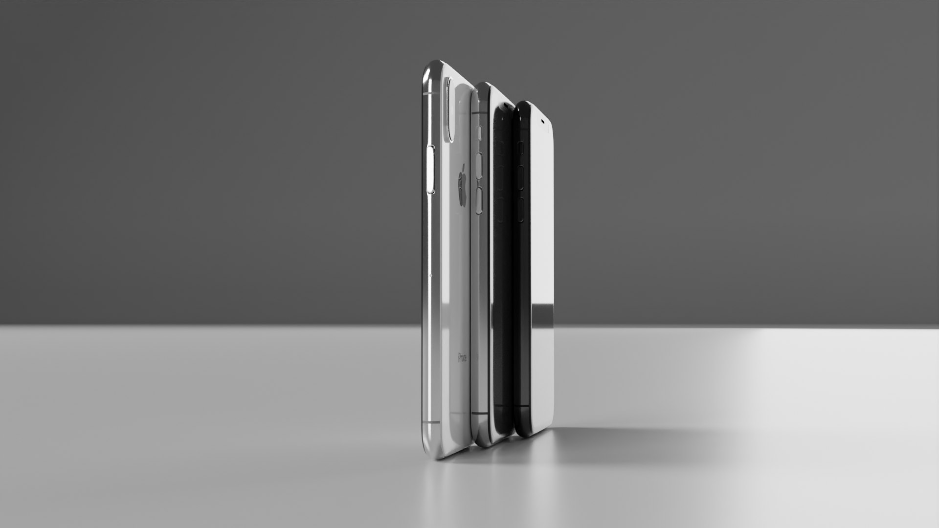 IPhone X All Colors Smartphone 3D Model - TurboSquid 2081117