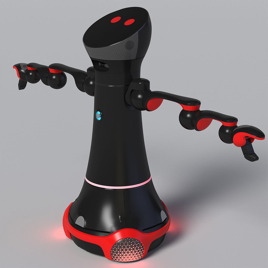 3D modular service robot model - TurboSquid 1603214