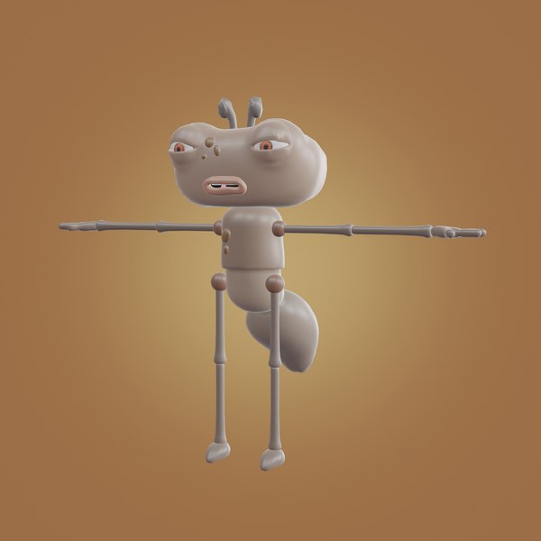modelo 3d Animated Character Marcus of the Ant World - TurboSquid 1992058