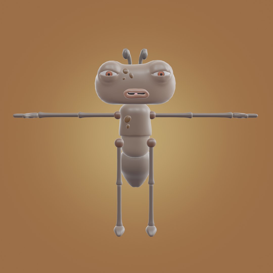 3D model Animated Character Marcus of the Ant World - TurboSquid 1992058