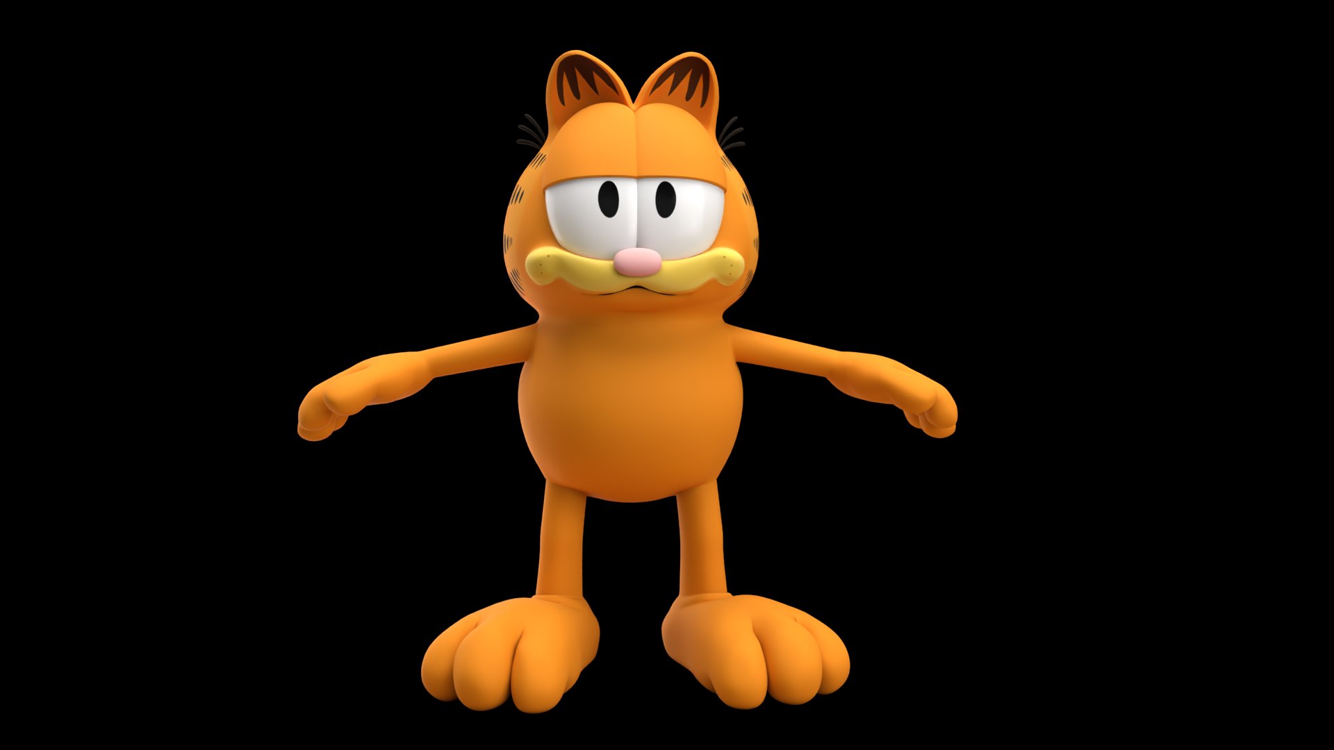 Garfield 3D - TurboSquid 2314557