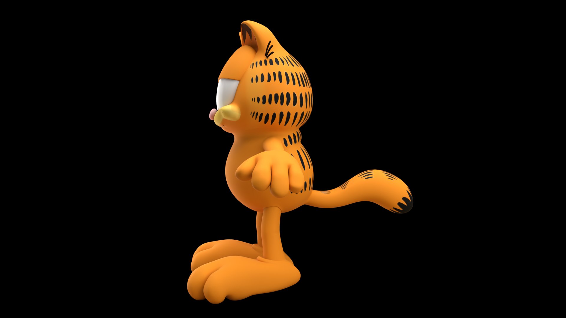 Garfield 3D - TurboSquid 2314557