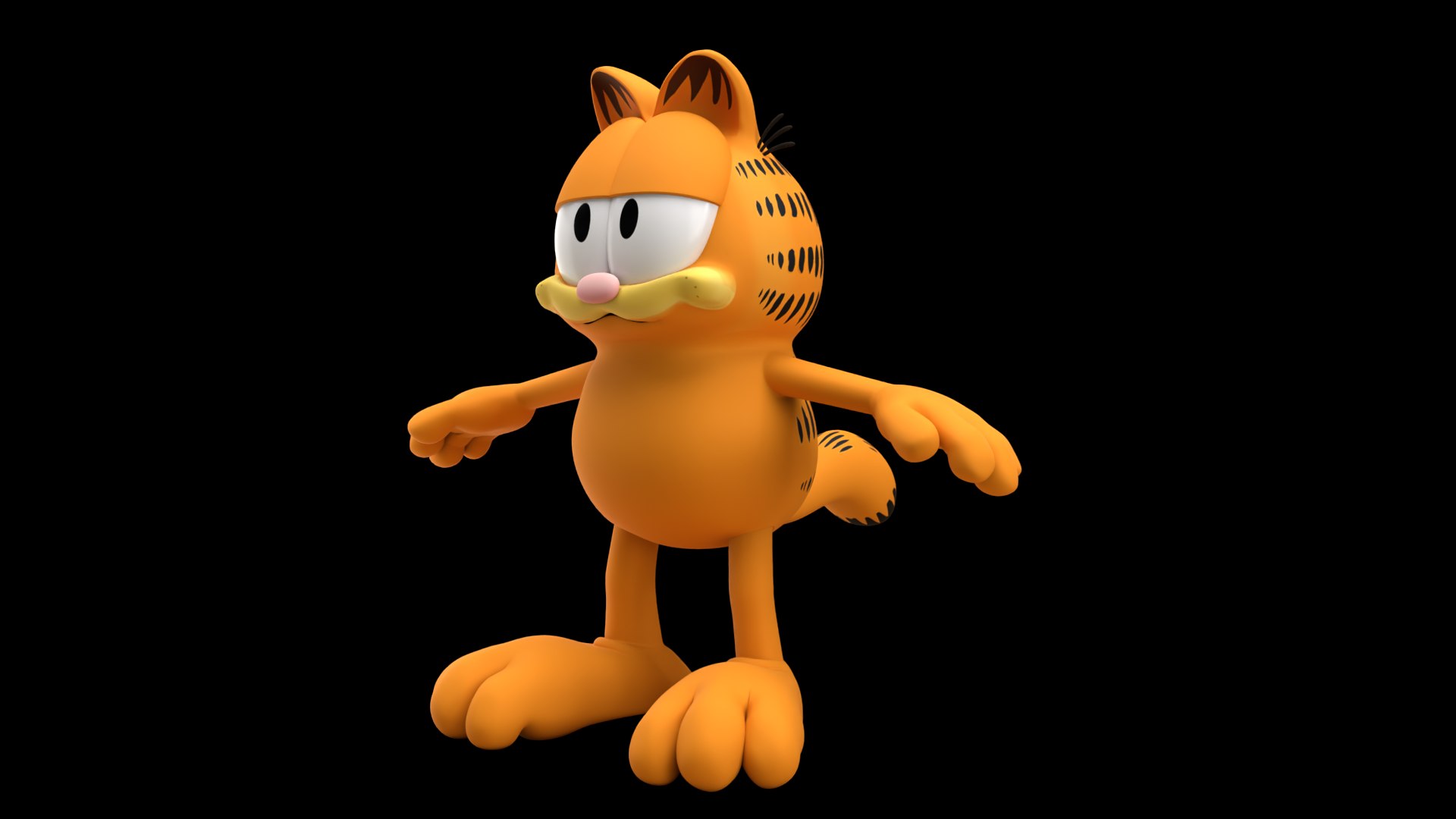 Garfield 3D - TurboSquid 2314557