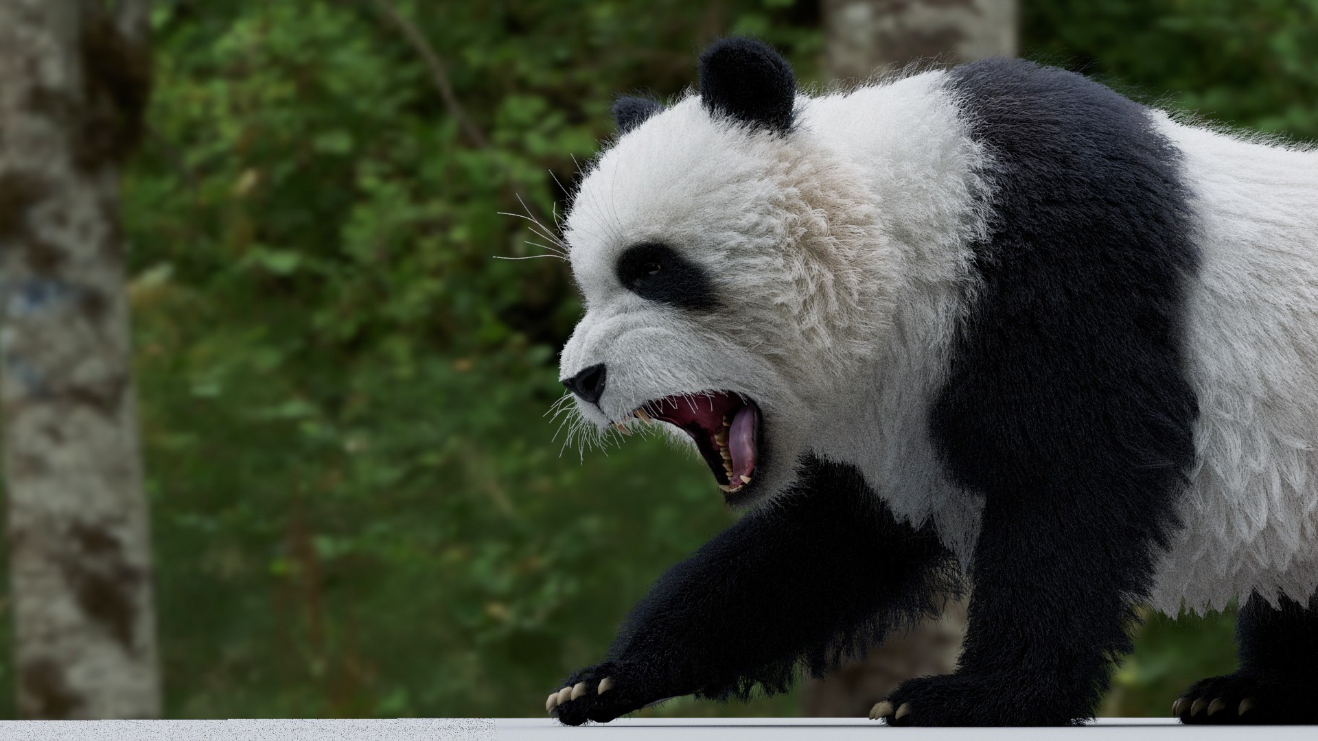 3D Panda RIGGED - TurboSquid 2055538