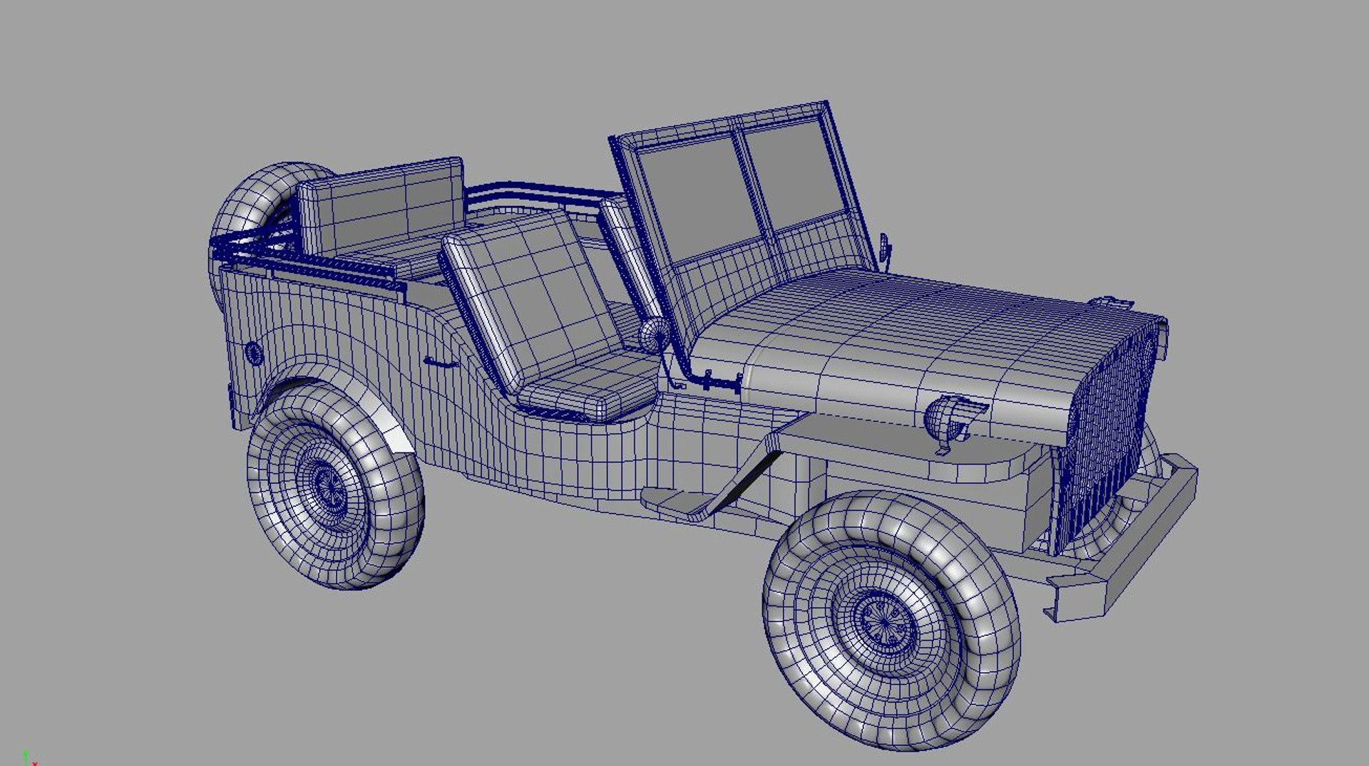 Free Willys Jeep 3D Model - TurboSquid 1559191