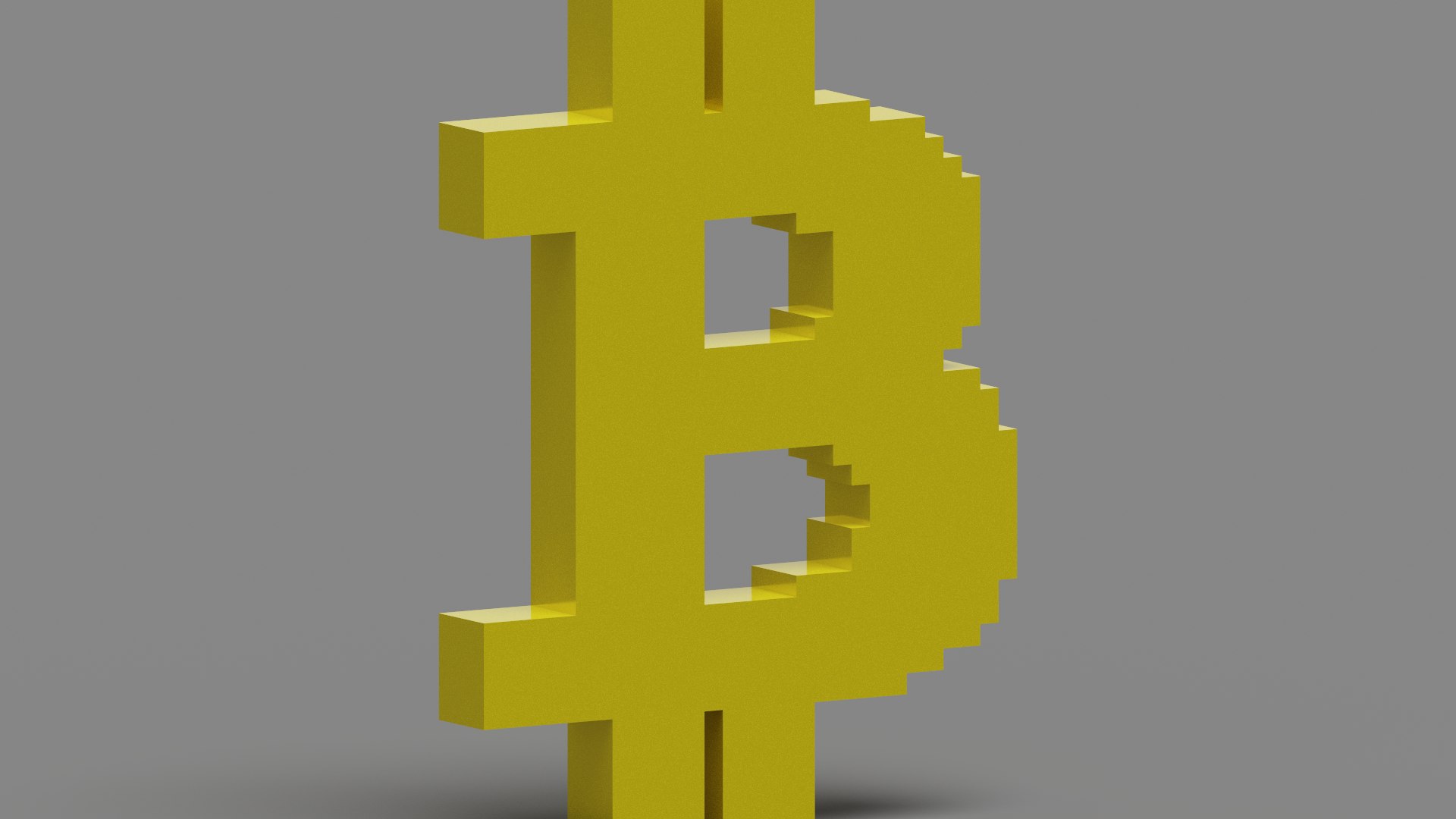 3D Bitcoin Model - TurboSquid 1873542