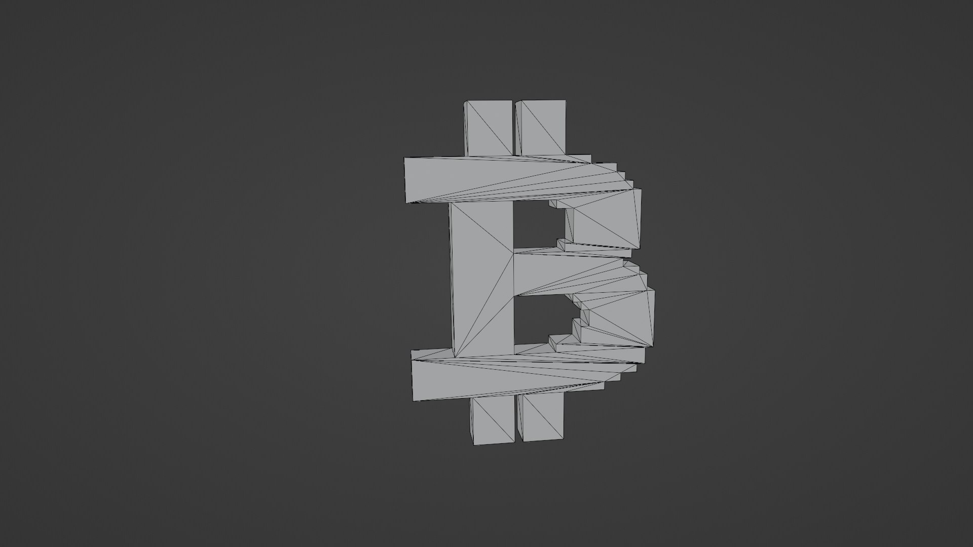 3D Bitcoin Model - TurboSquid 1873542