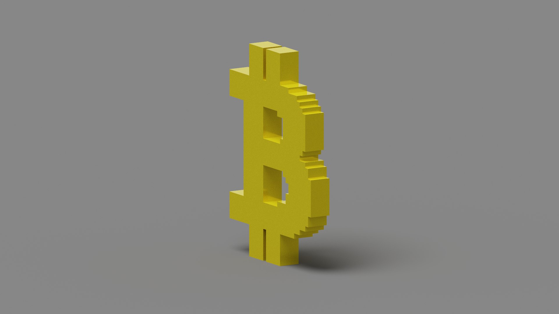 3D Bitcoin Model - TurboSquid 1873542