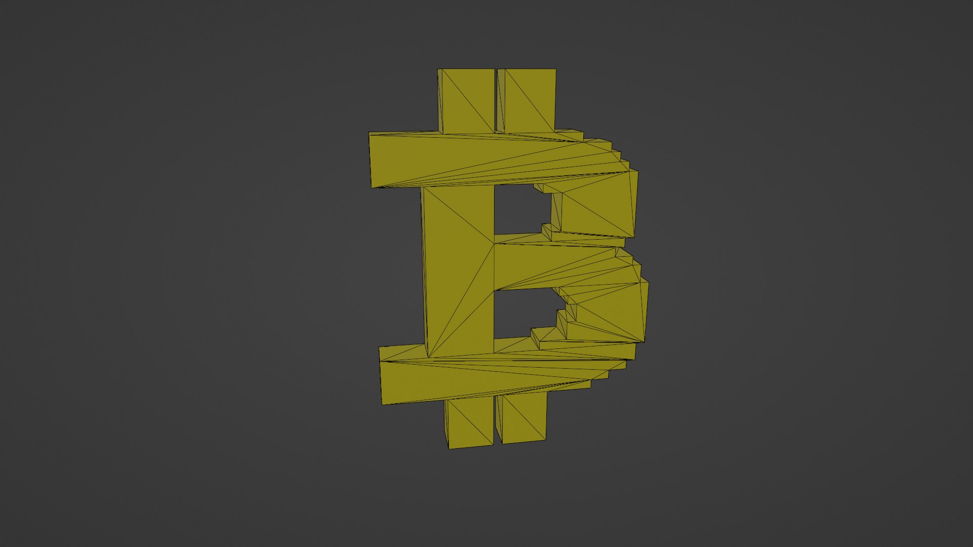 3D Bitcoin Model - TurboSquid 1873542