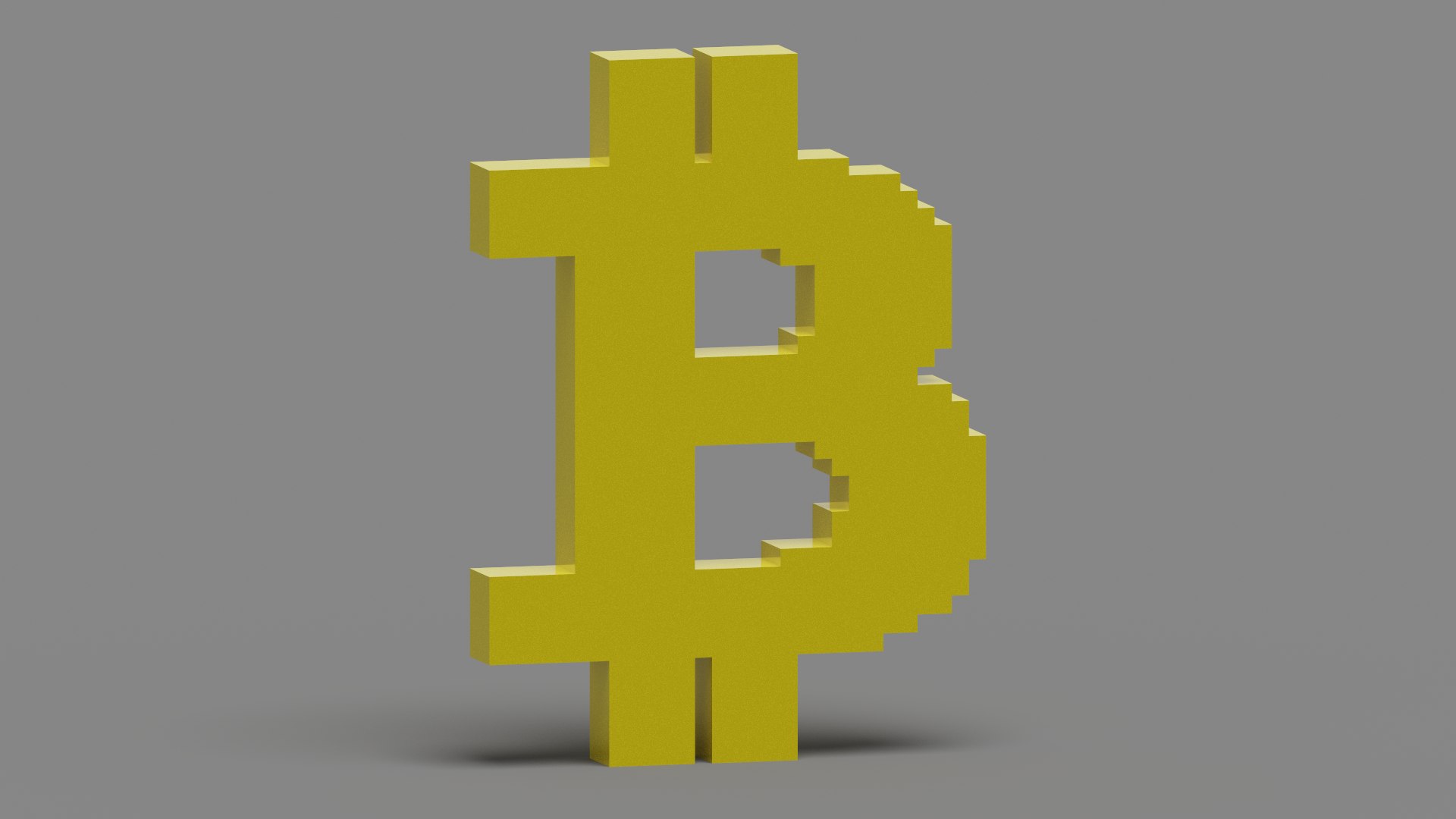3D Bitcoin Model - TurboSquid 1873542