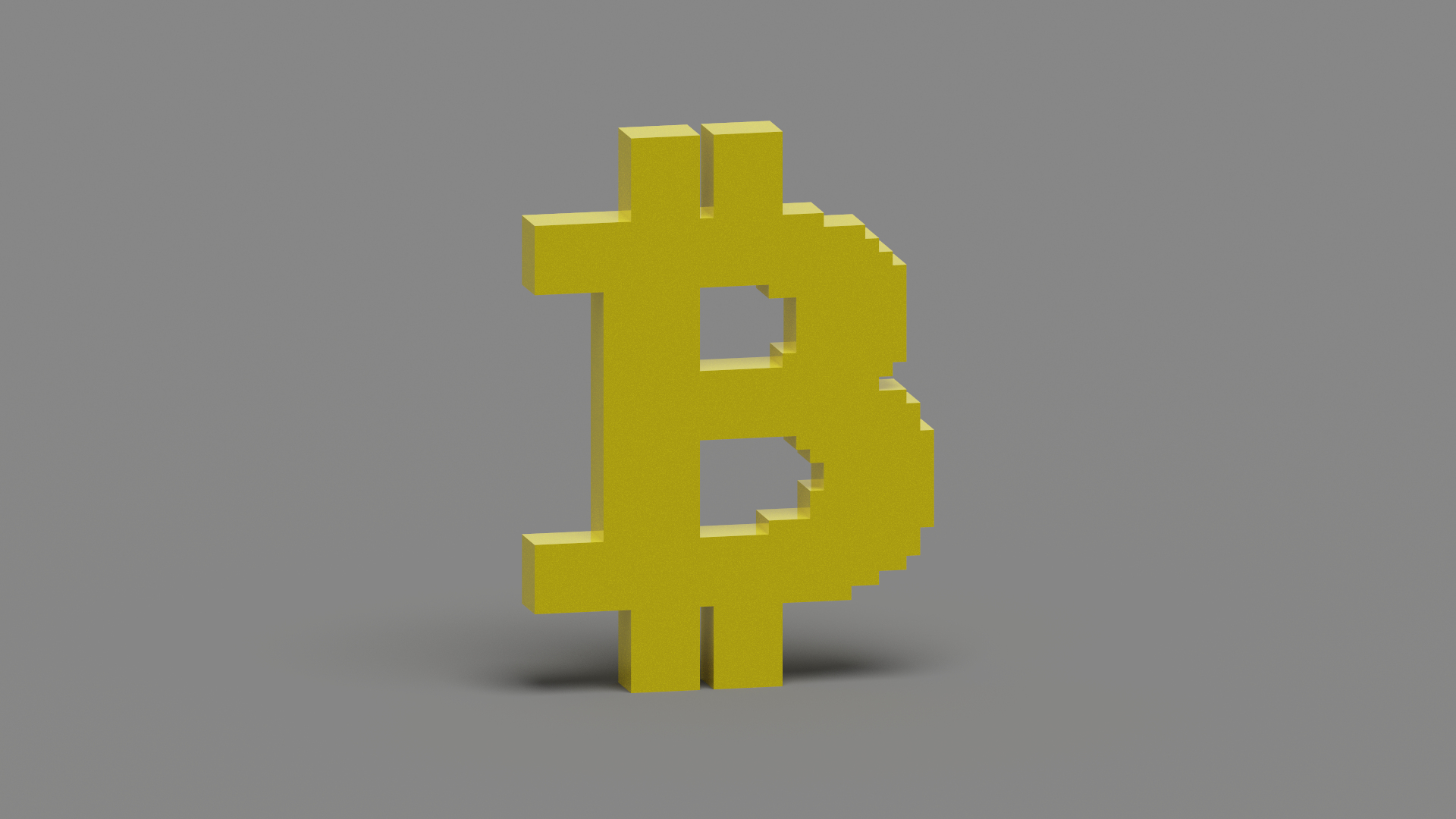 3D Bitcoin Model - TurboSquid 1873542