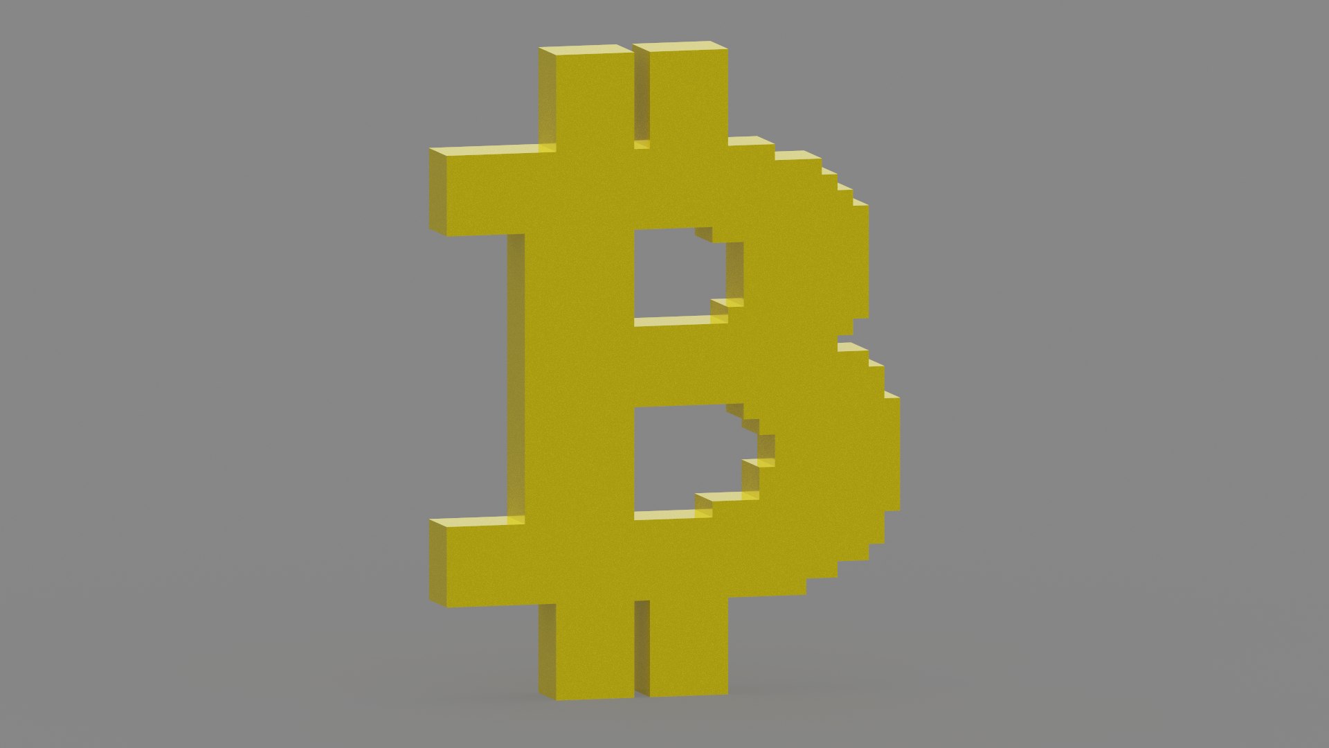 3D Bitcoin Model - TurboSquid 1873542