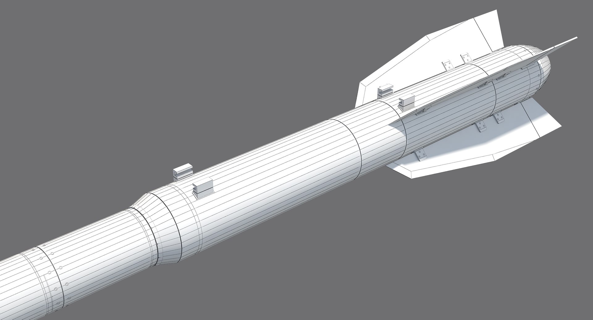 3D R-27ER Air-To-Air Missile - TurboSquid 2038490