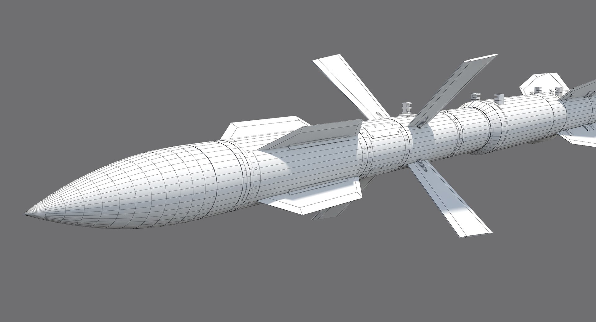 3D R-27ER Air-To-Air Missile - TurboSquid 2038490