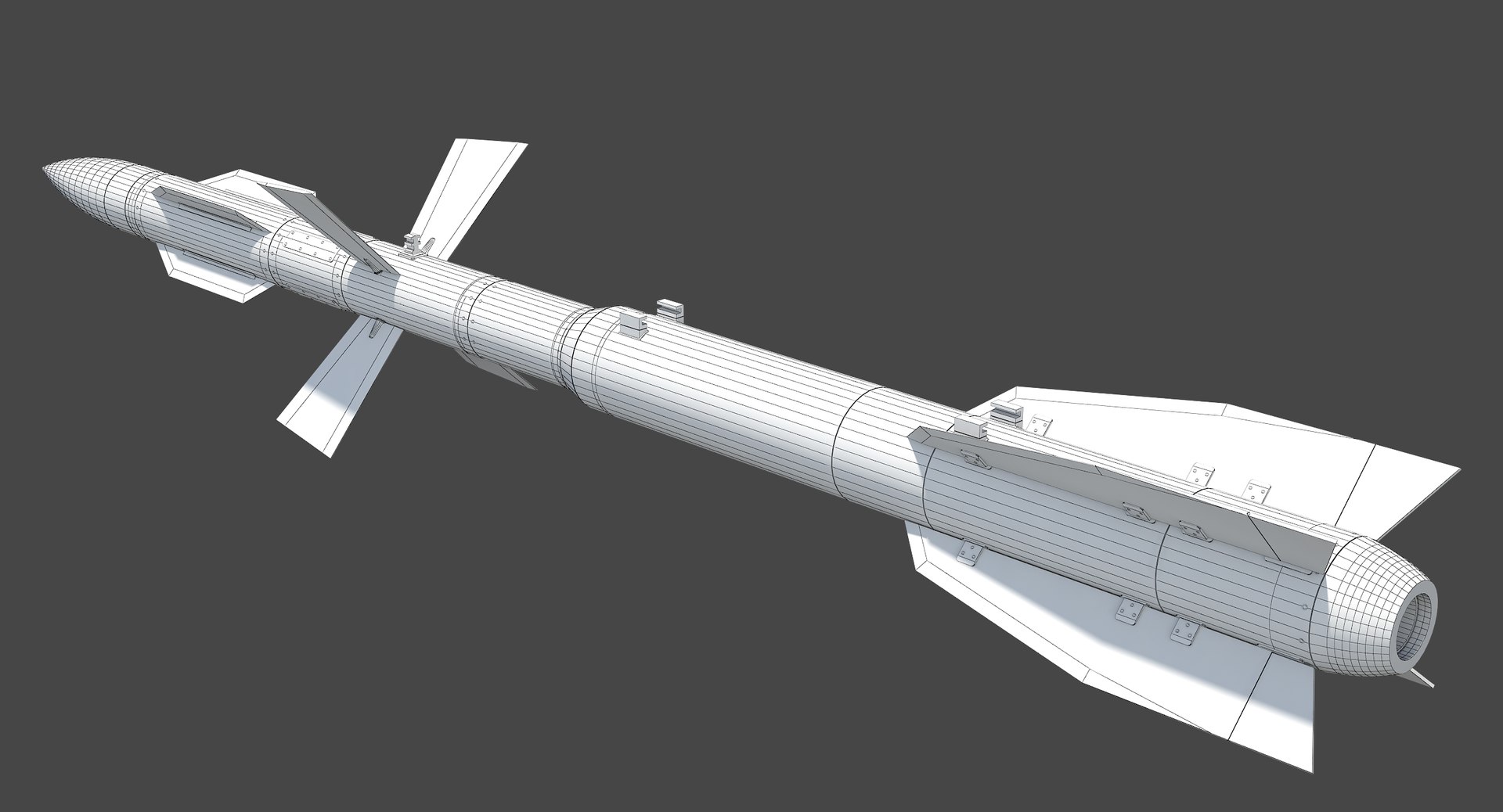 3D R-27ER Air-To-Air Missile - TurboSquid 2038490