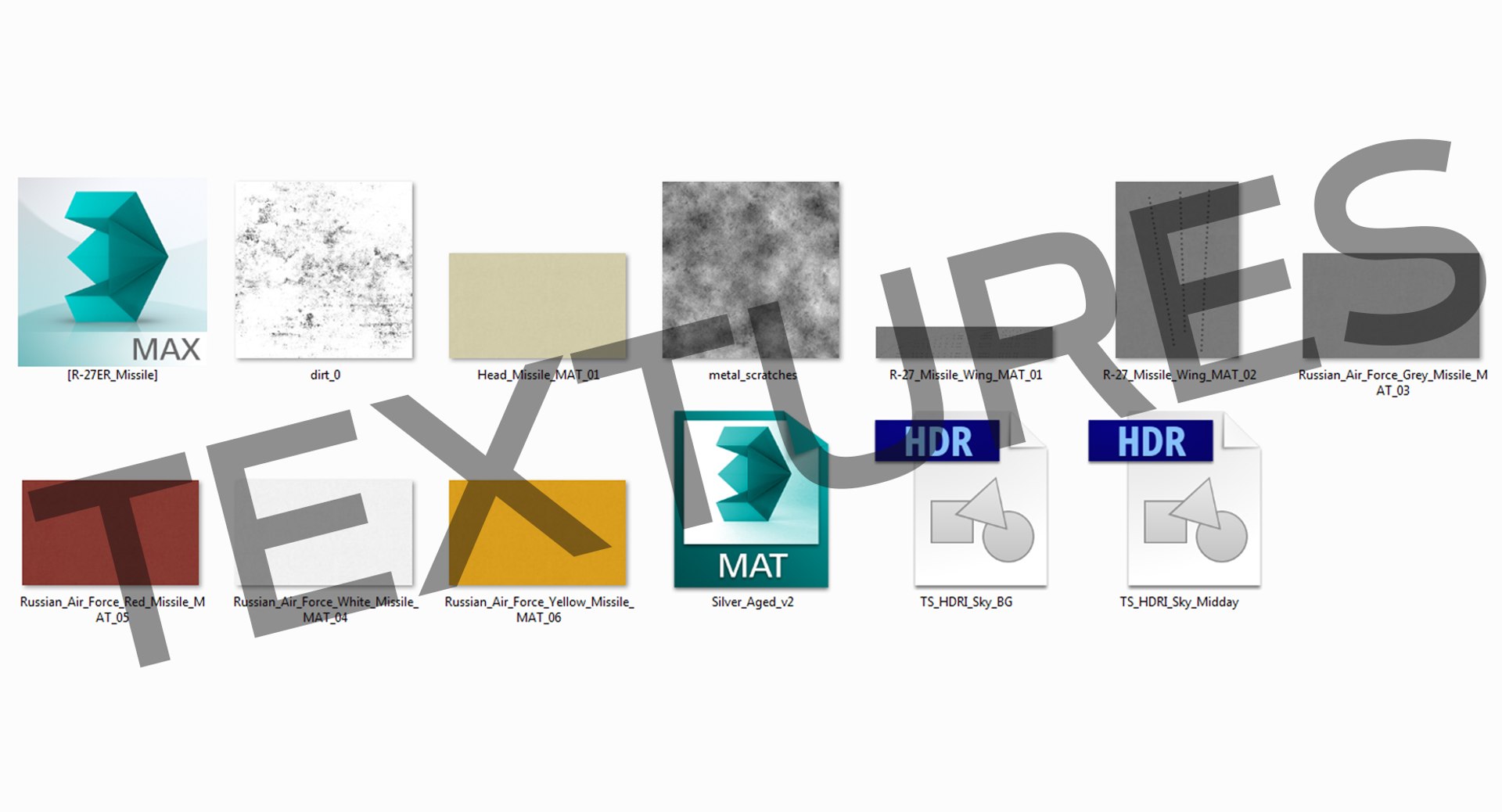 3D R-27ER Air-To-Air Missile - TurboSquid 2038490